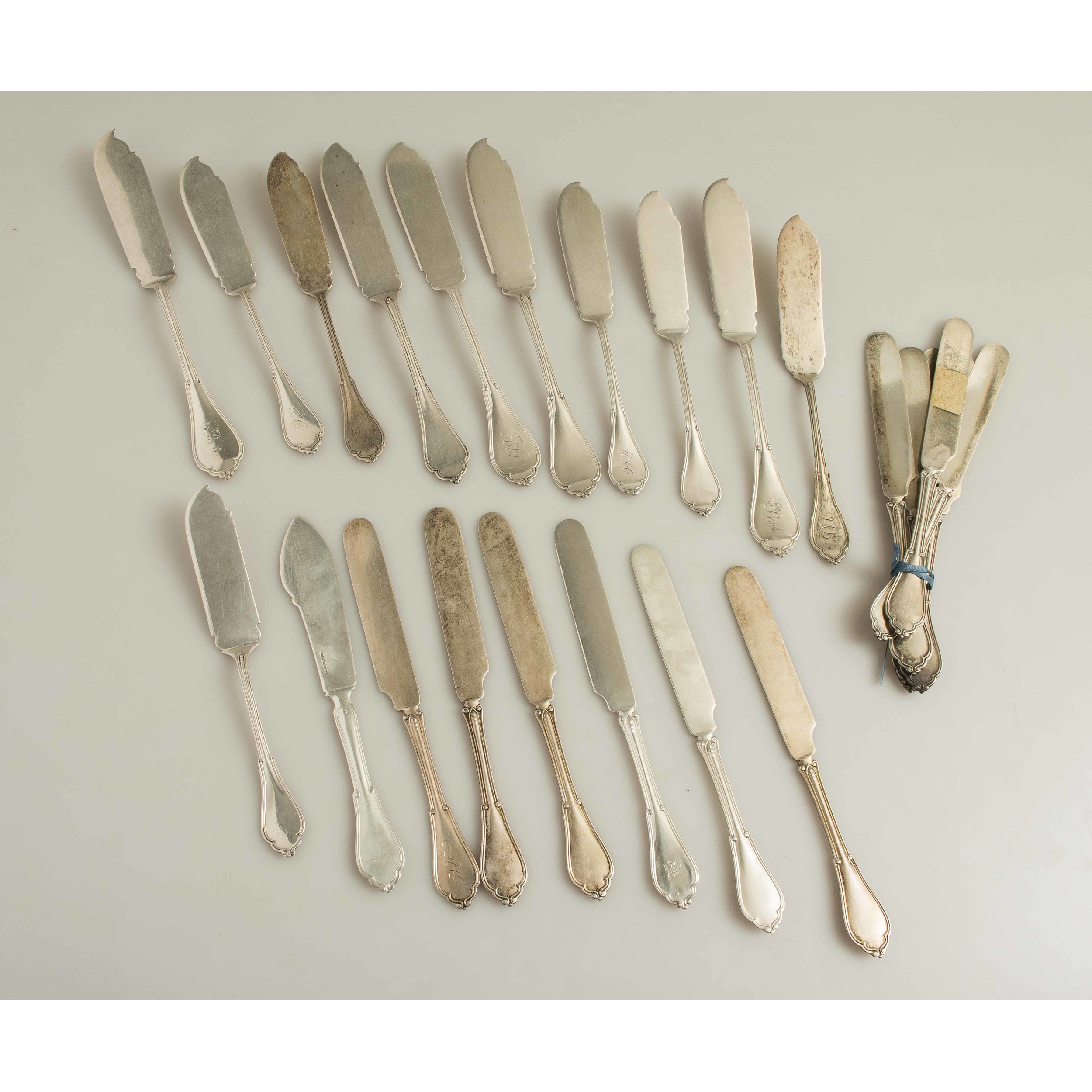 Silver Knives, Gothic Pattern | Witherell's Auction House