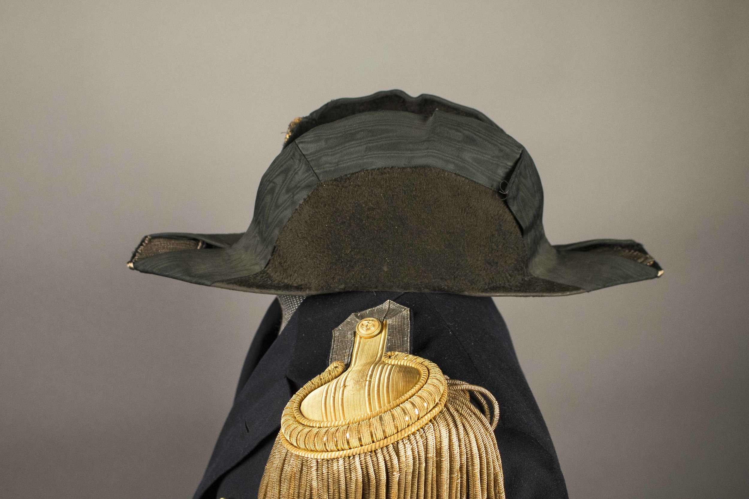 WWII German Naval Officer's Frock and Fore and Aft Hat, rank of ...