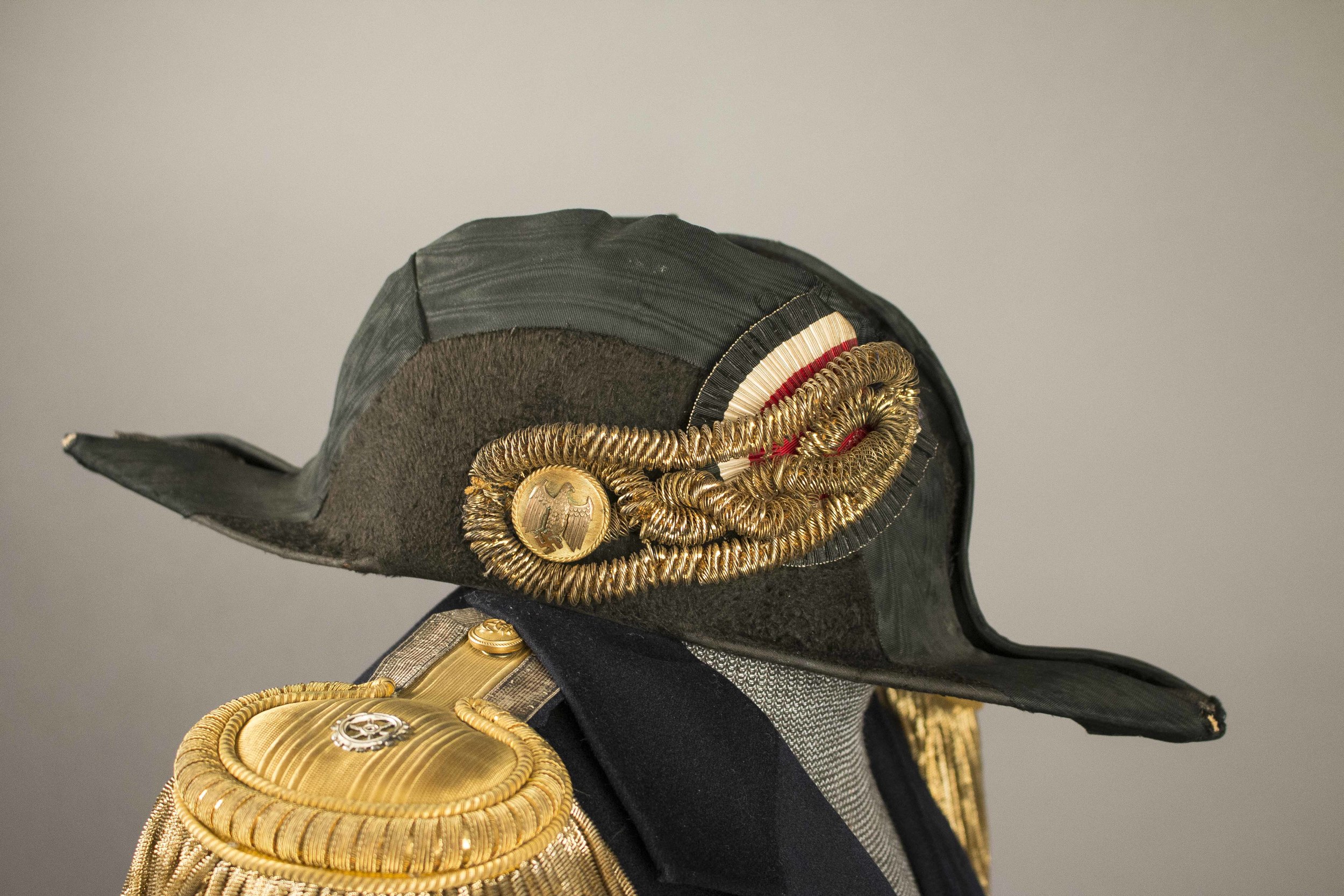 WWII German Naval Officer's Frock and Fore and Aft Hat, rank of ...