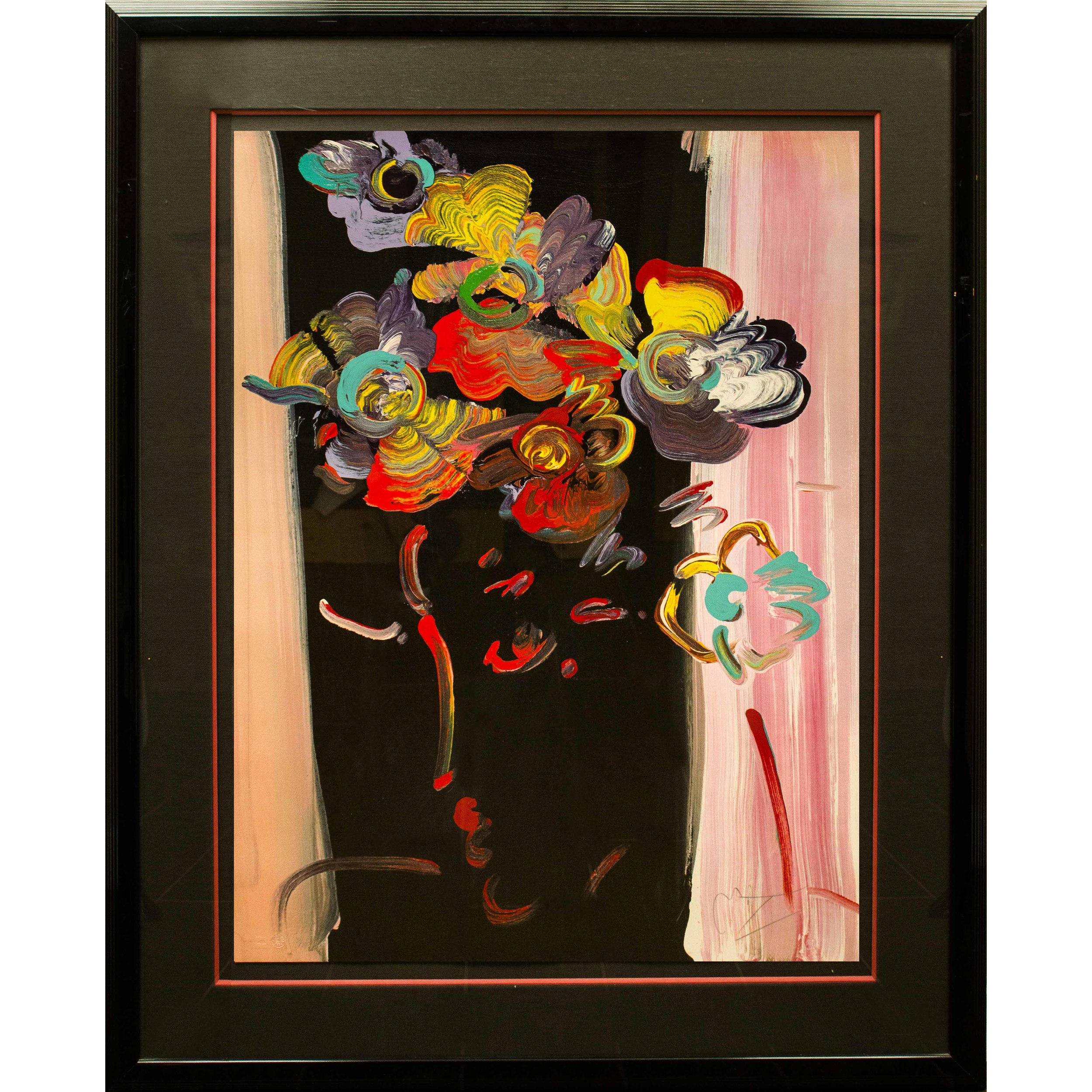 Peter Max Serigraph, "Roseville Profile" | Witherell's Auction House