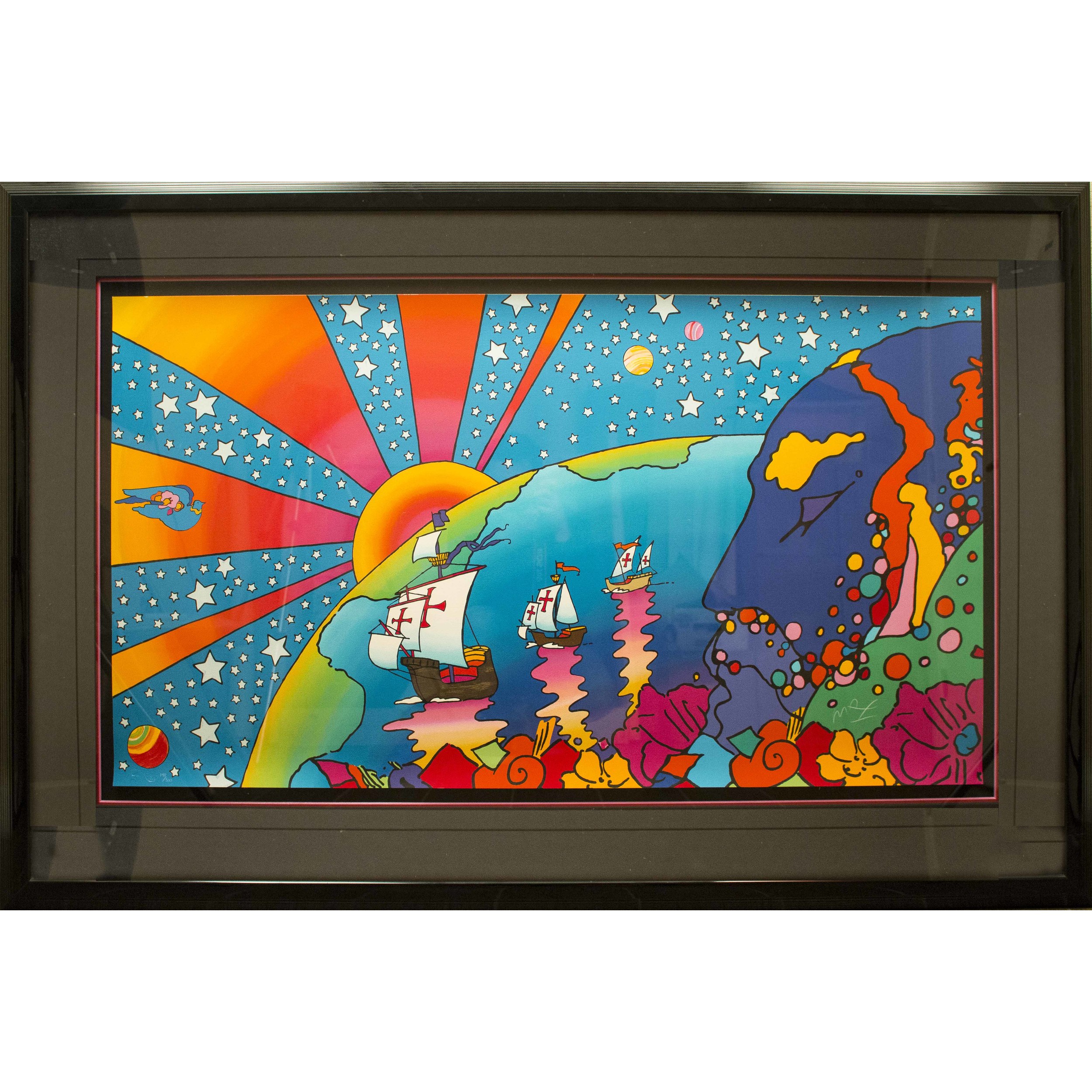 Peter Max Serigraph, "Discovery 1492-1992" | Witherell's Auction House