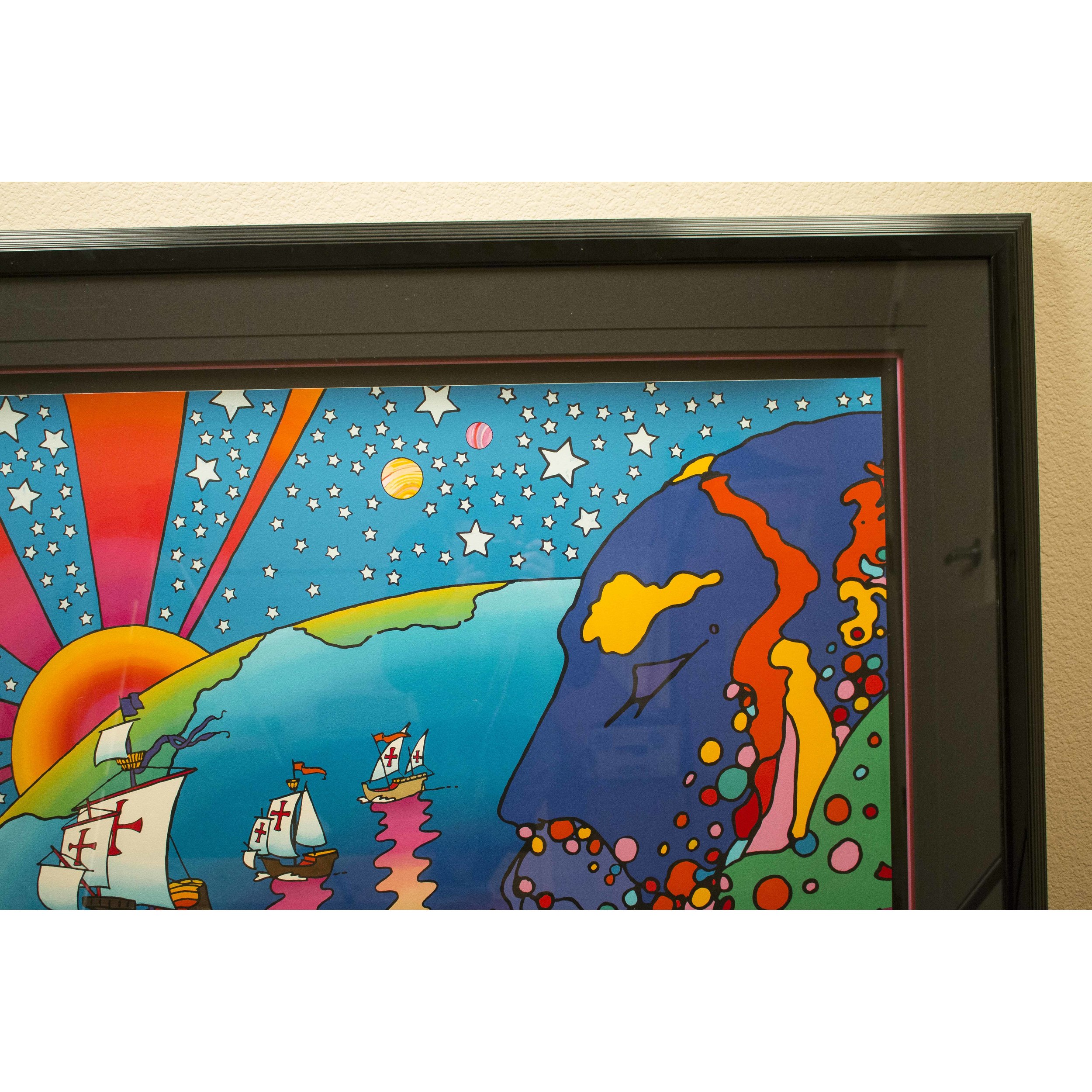 Peter Max Serigraph, "Discovery 1492-1992" | Witherell's Auction House