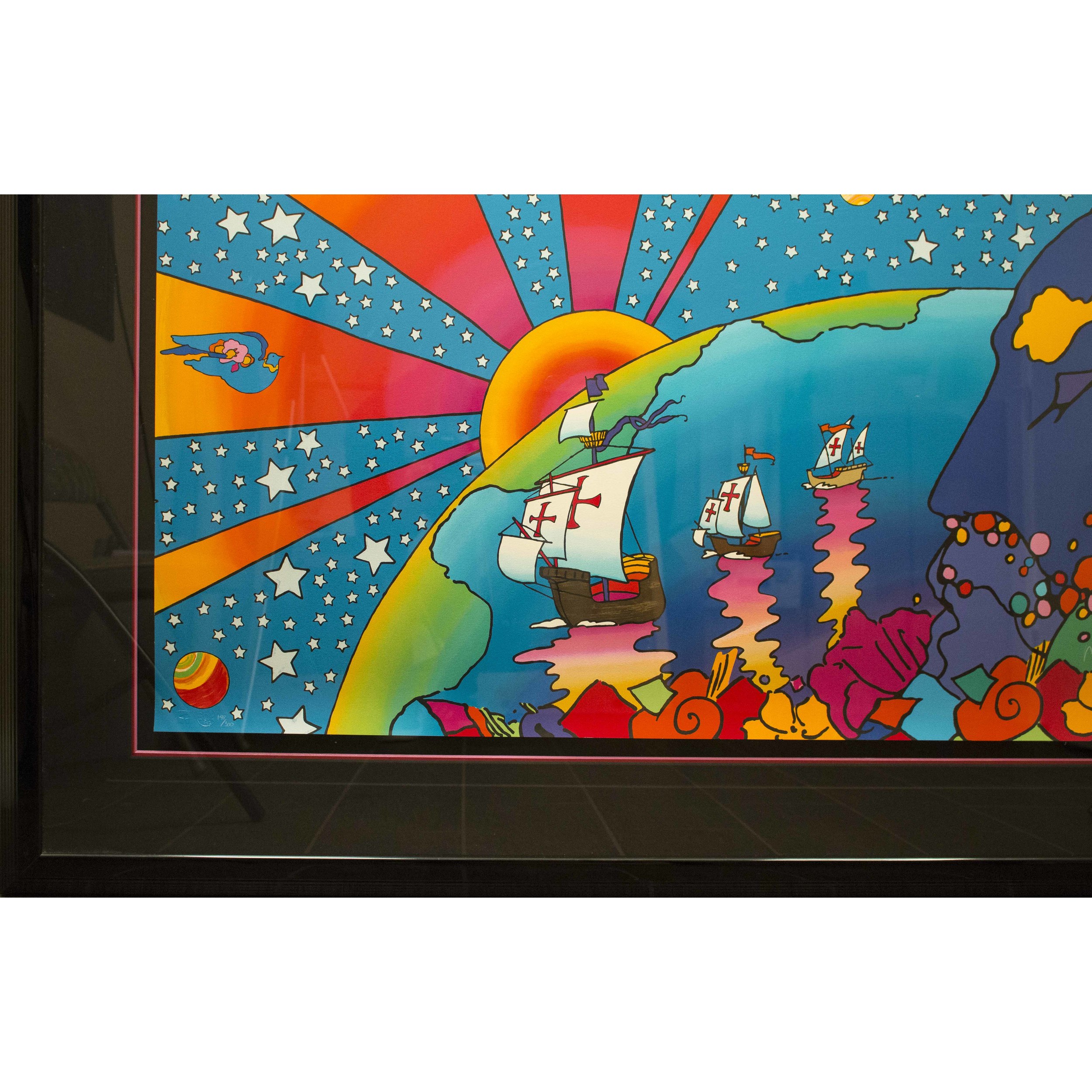 Peter Max Serigraph, "Discovery 1492-1992" | Witherell's Auction House