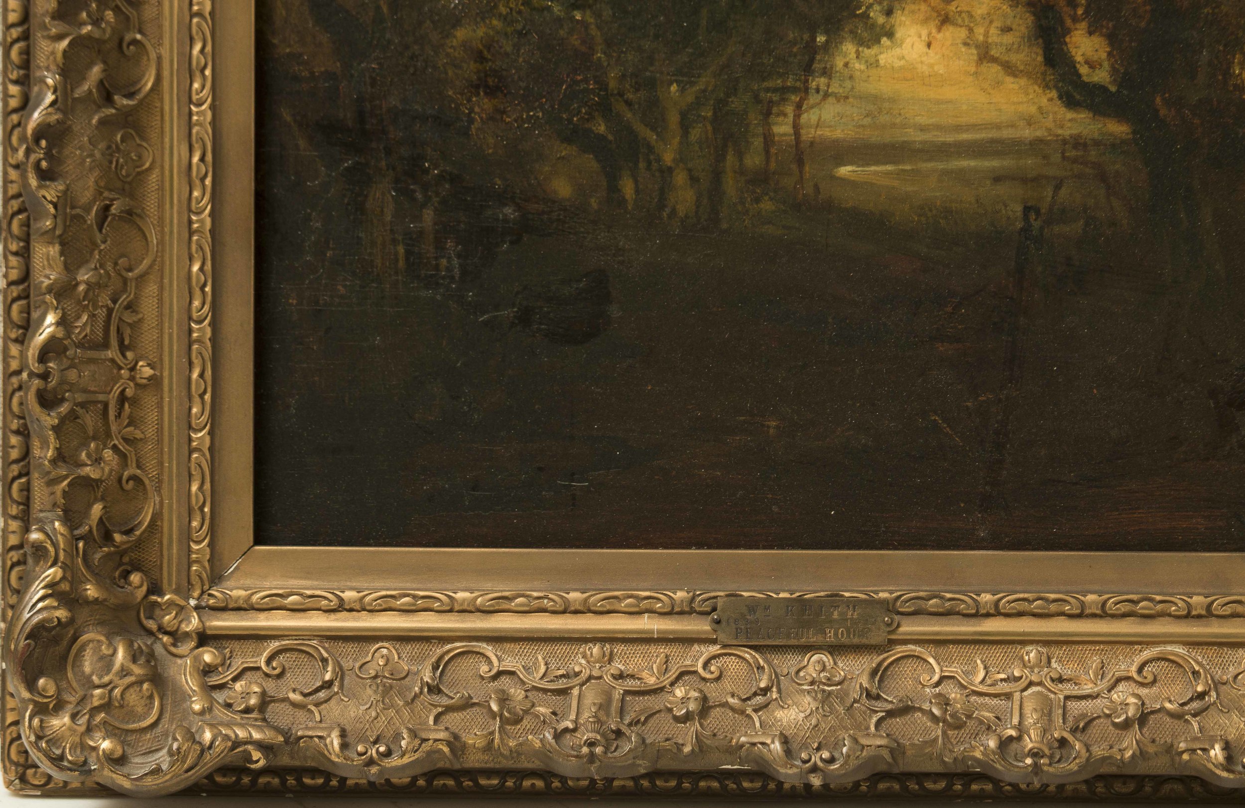 William Keith Painting, "Golden Glow" | Witherell's Auction House