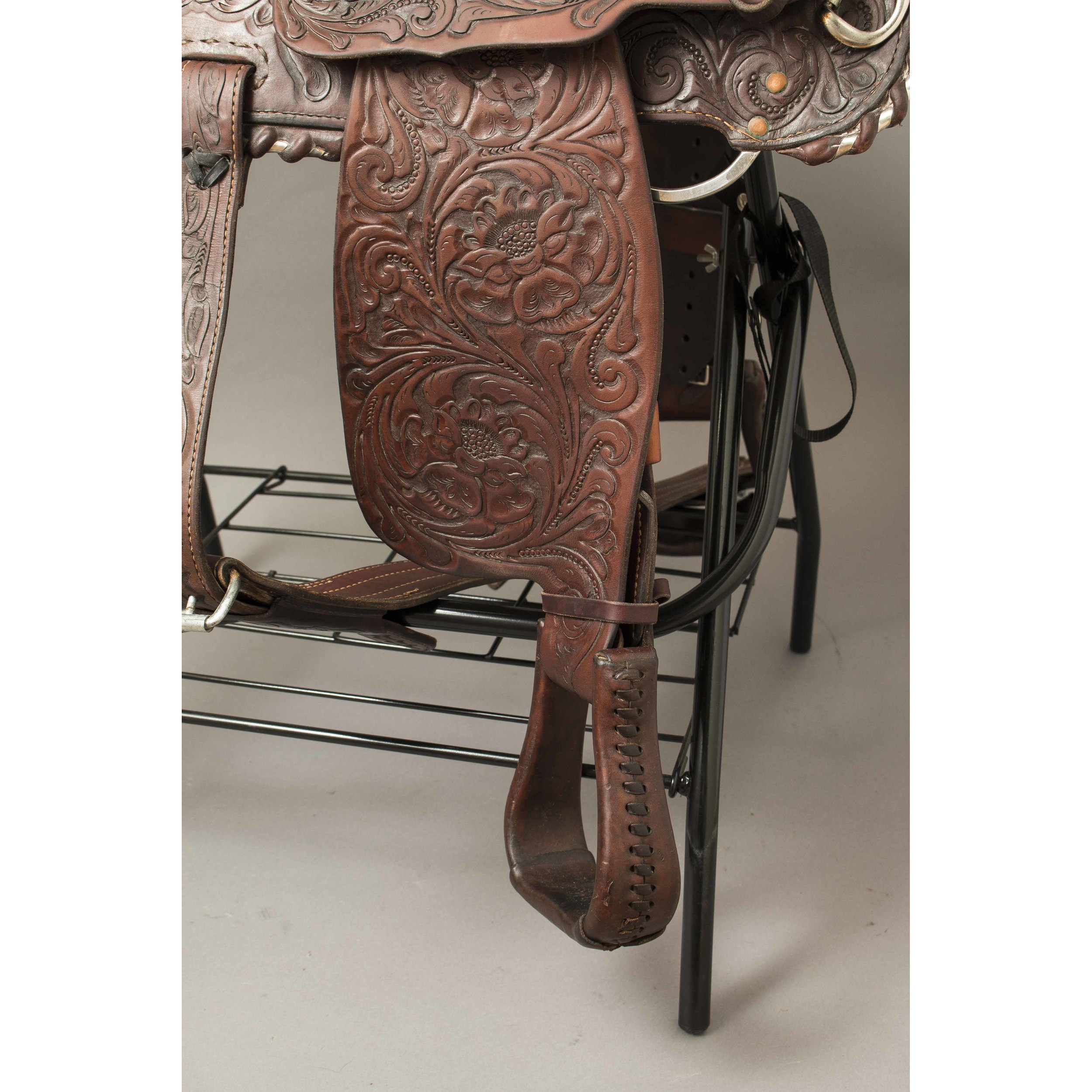Billy Cook Silver Show Saddle | Witherell's Auction House