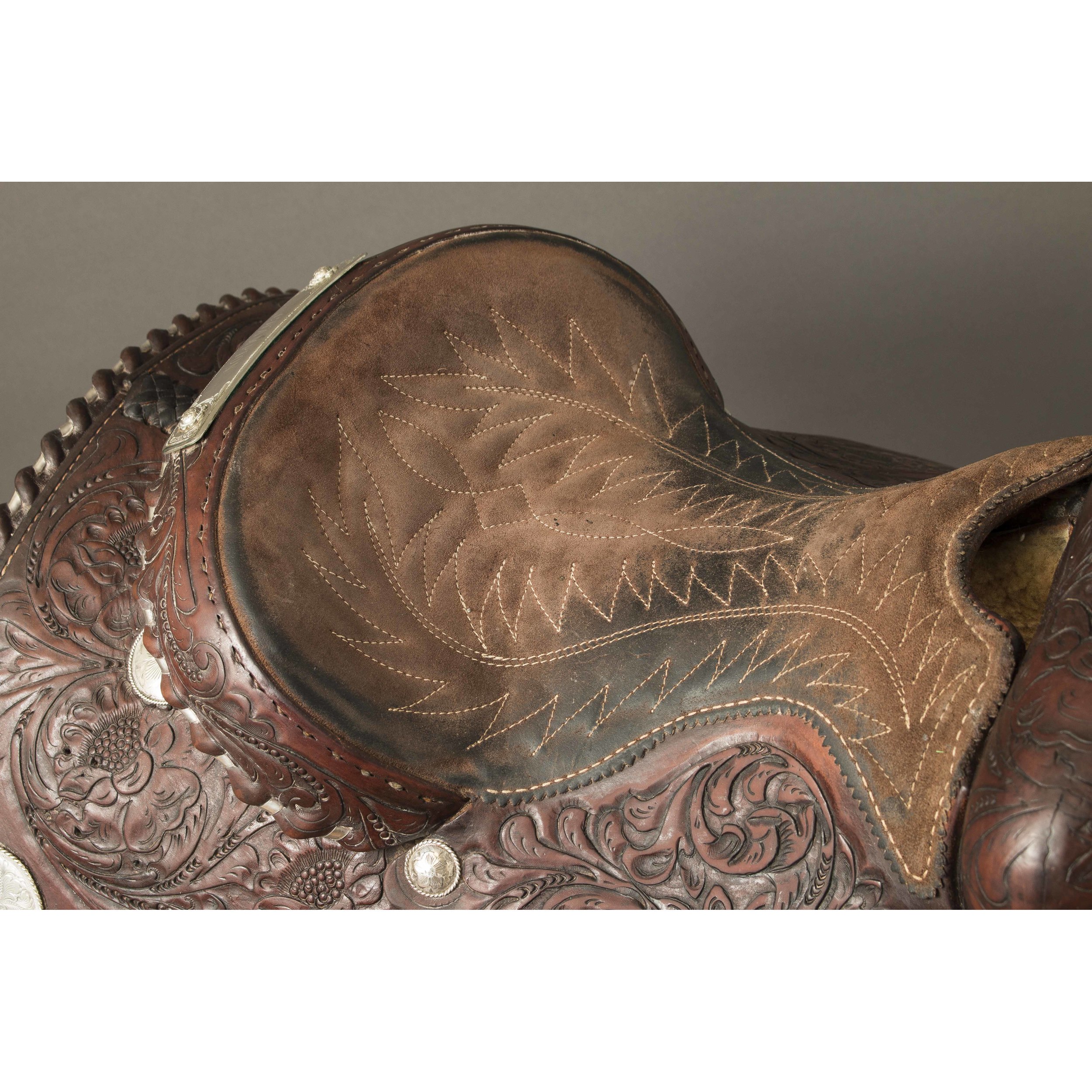 Billy Cook Silver Show Saddle | Witherell's Auction House