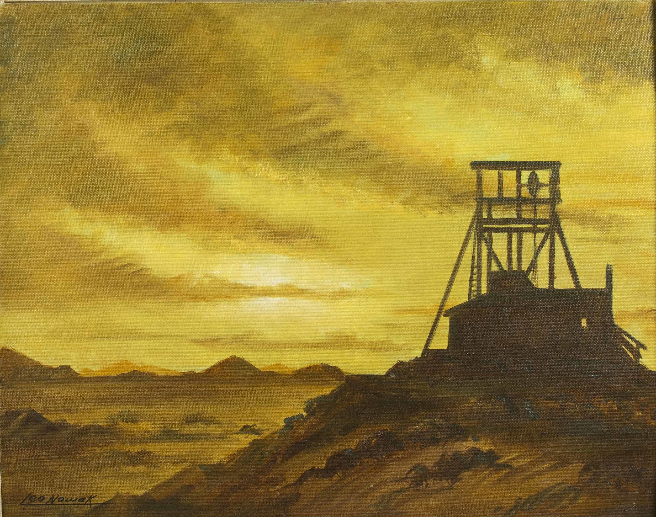 Leo Nowak Painting | Witherell's Auction House