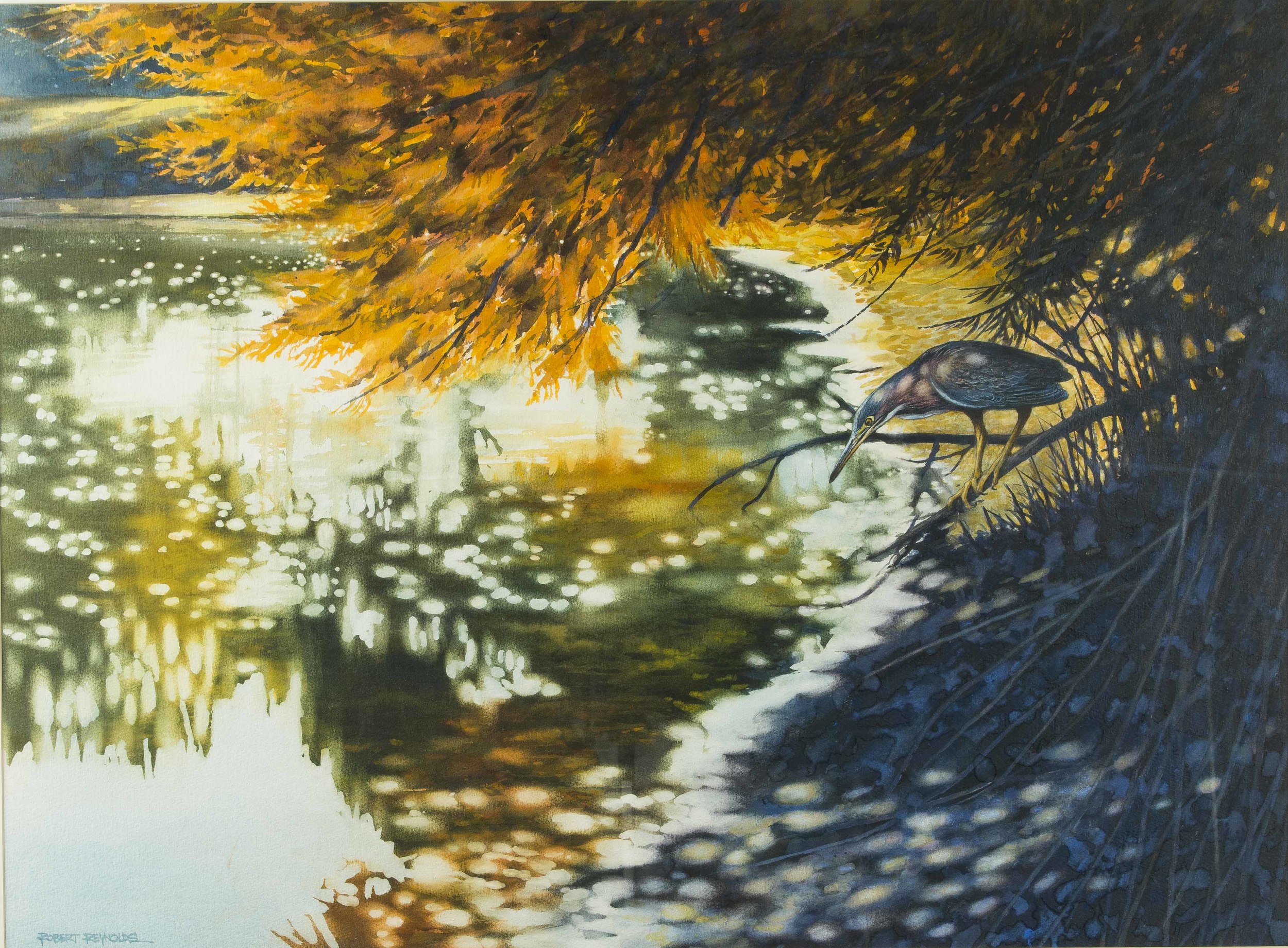 Robert Reynolds Watercolor, "Autumn Light" | Witherell's Auction House