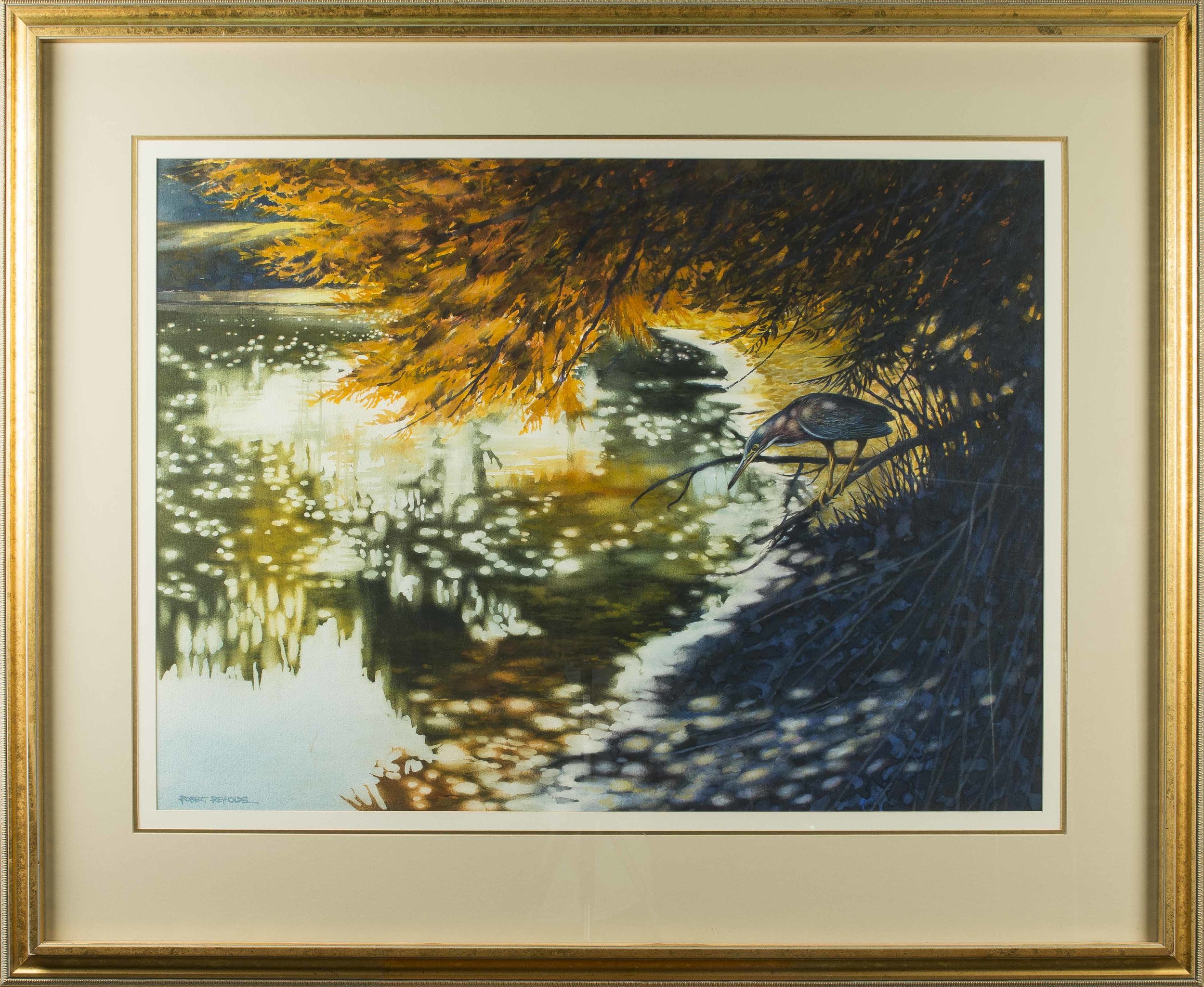 Robert Reynolds Watercolor, "Autumn Light" | Witherell's Auction House
