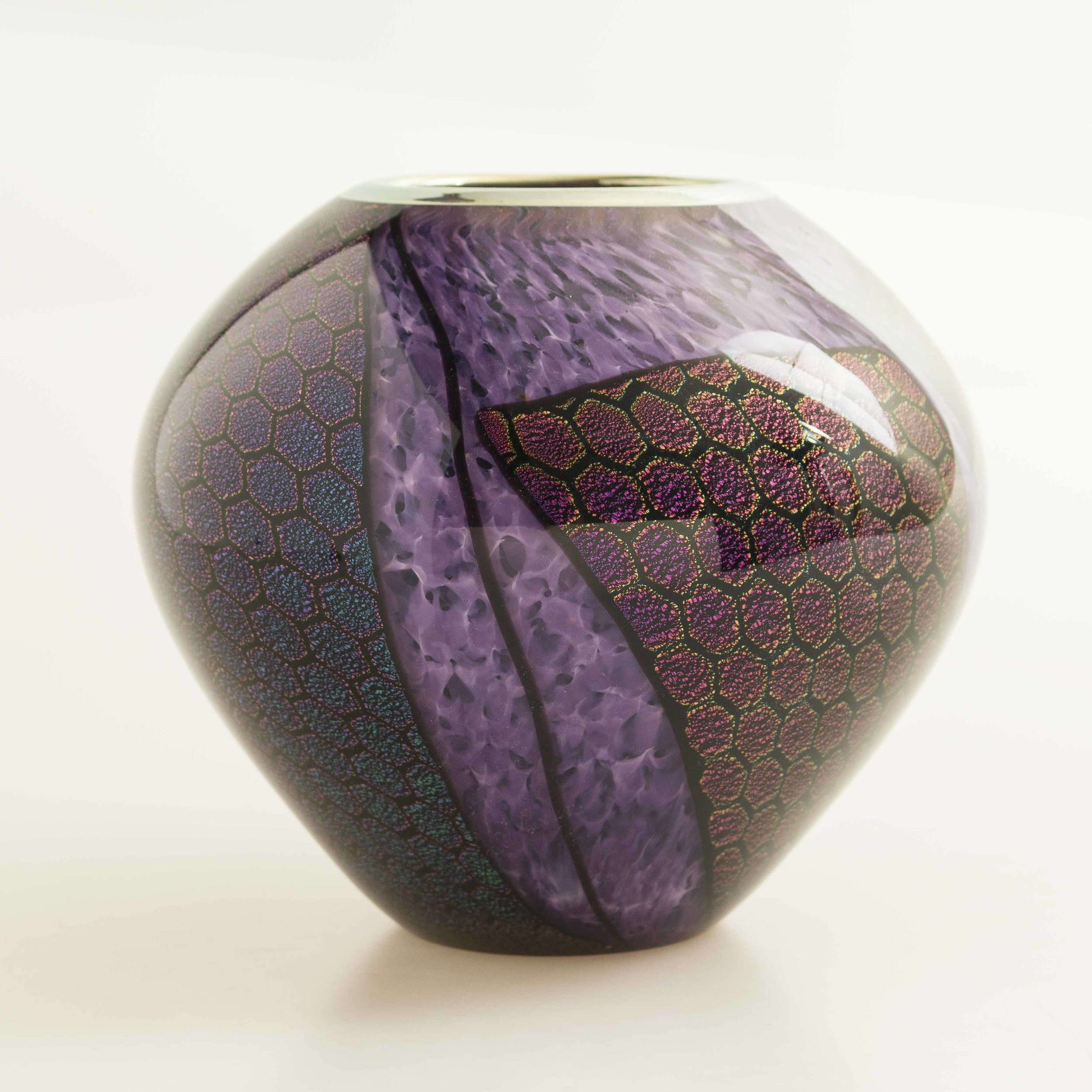 Tim Lazer (Sacramento, 20th c) Art Glass Vase | Witherell's Auction House