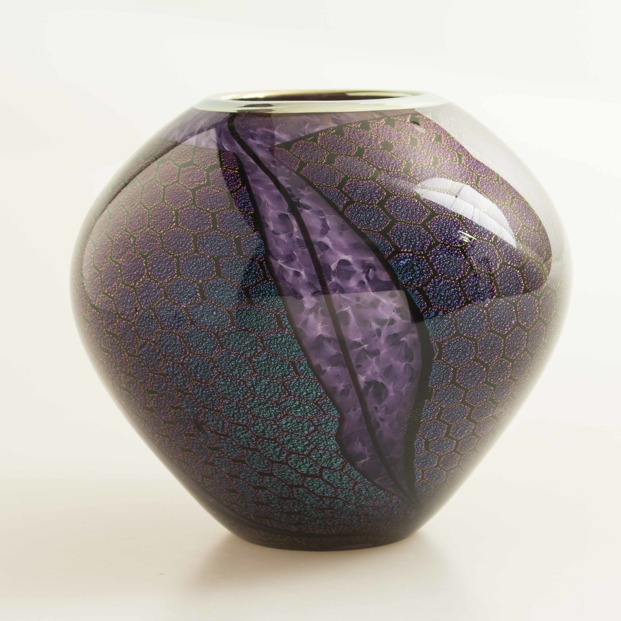 Tim Lazer (Sacramento, 20th c) Art Glass Vase | Witherell's Auction House