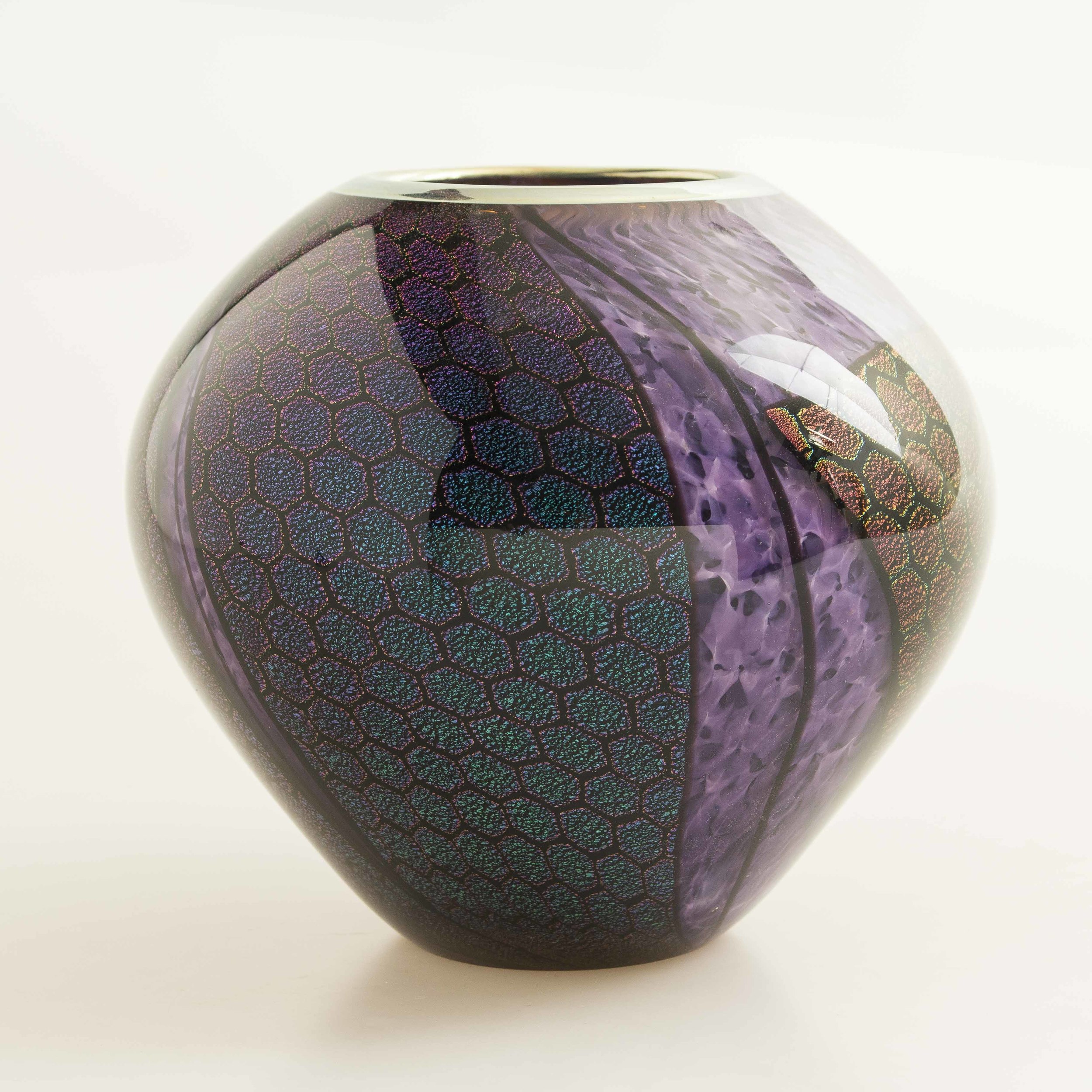 Tim Lazer (Sacramento, 20th c) Art Glass Vase | Witherell's Auction House