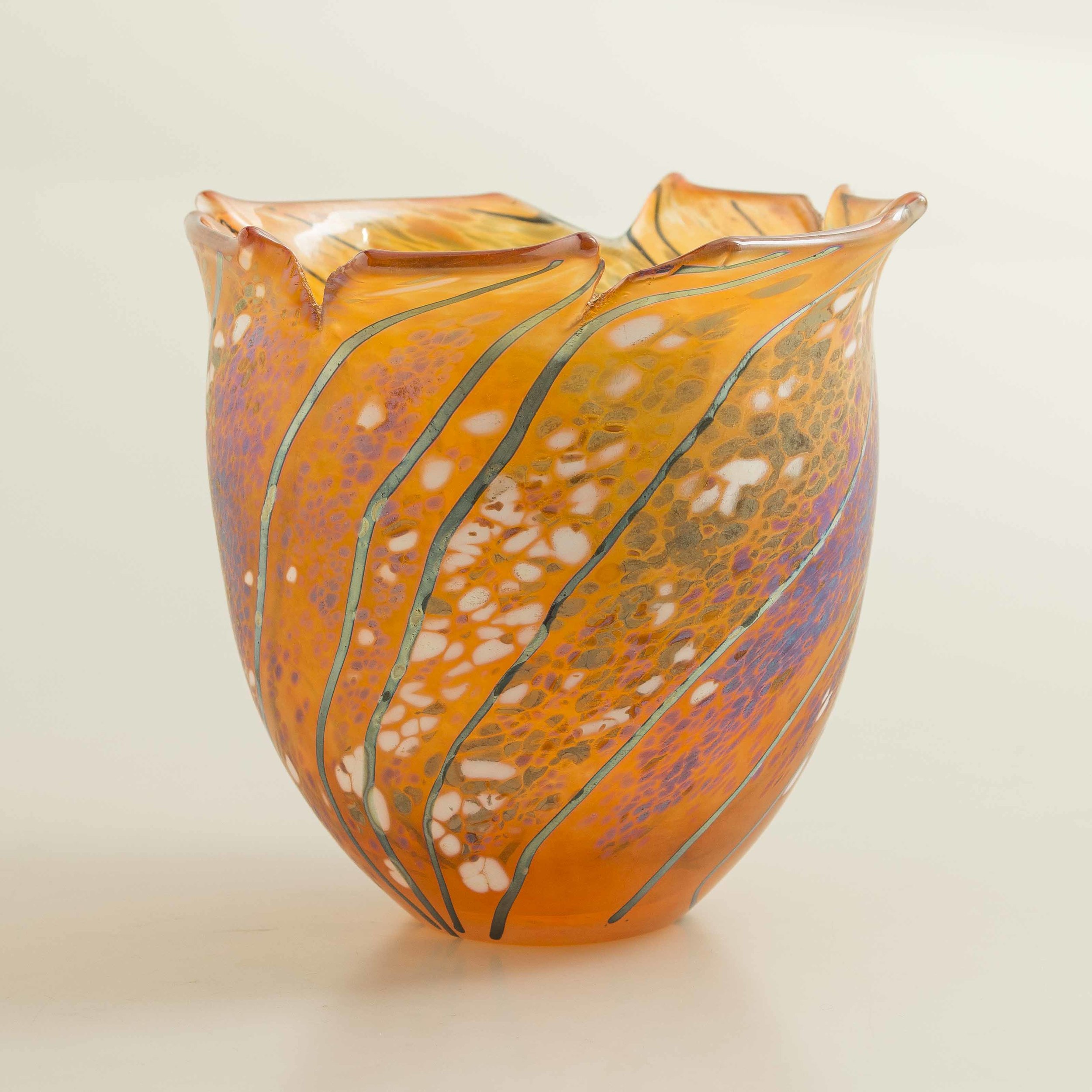 Tim Lazer (Sacramento, 20th c) Art Glass Vase | Witherell's Auction House