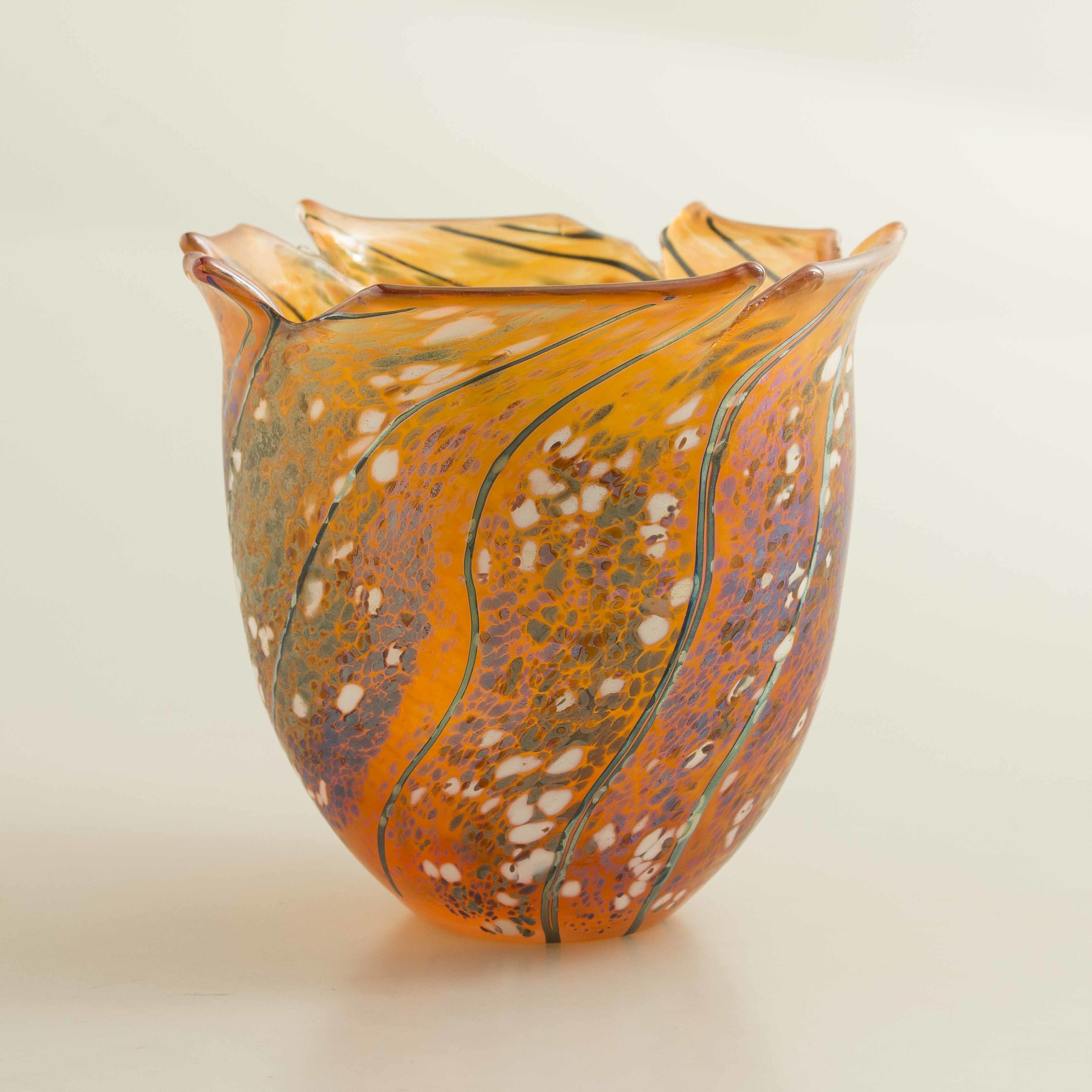 Tim Lazer (Sacramento, 20th c) Art Glass Vase | Witherell's Auction House