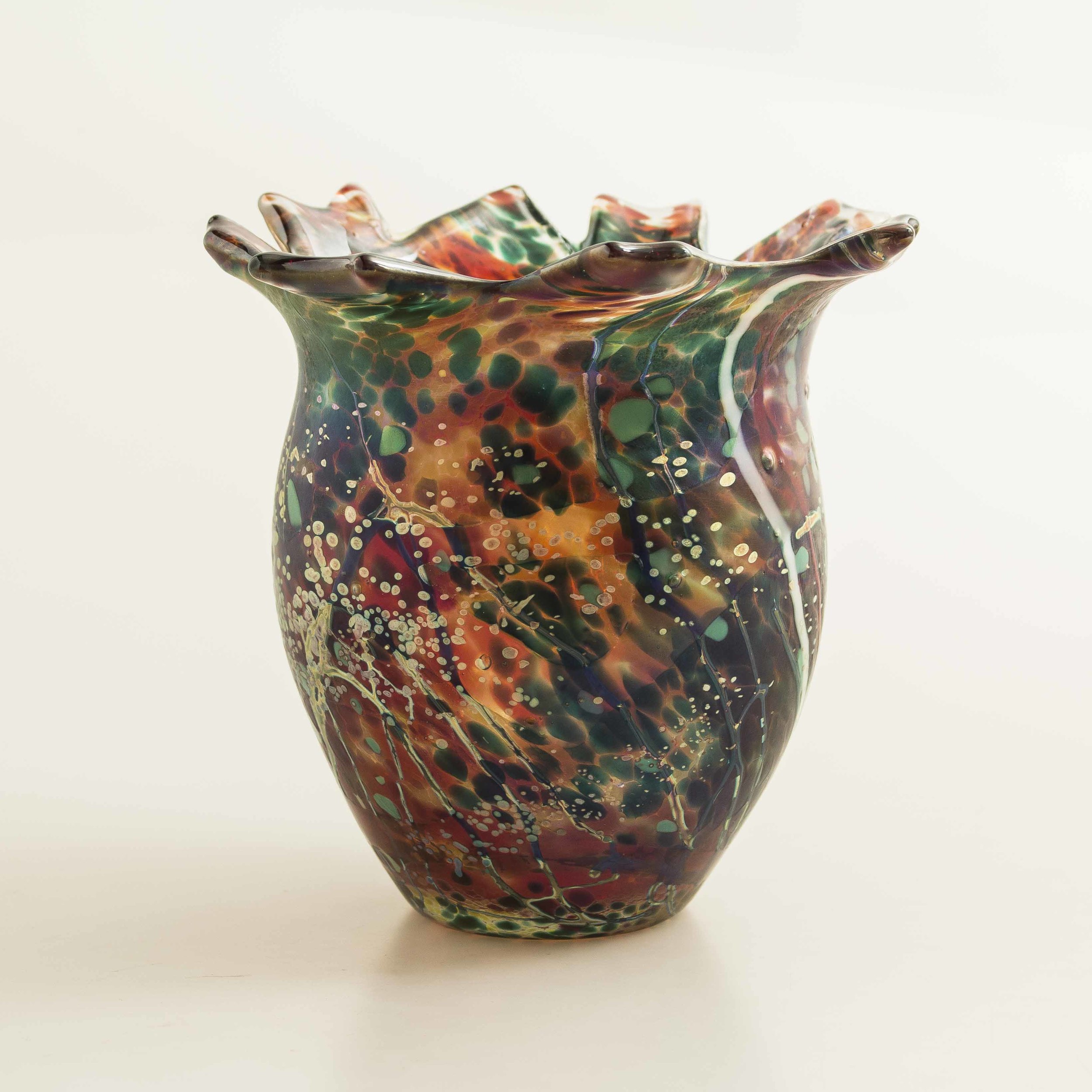 Tim Lazer (Sacramento, 20th c) Art Glass Vase | Witherell's Auction House