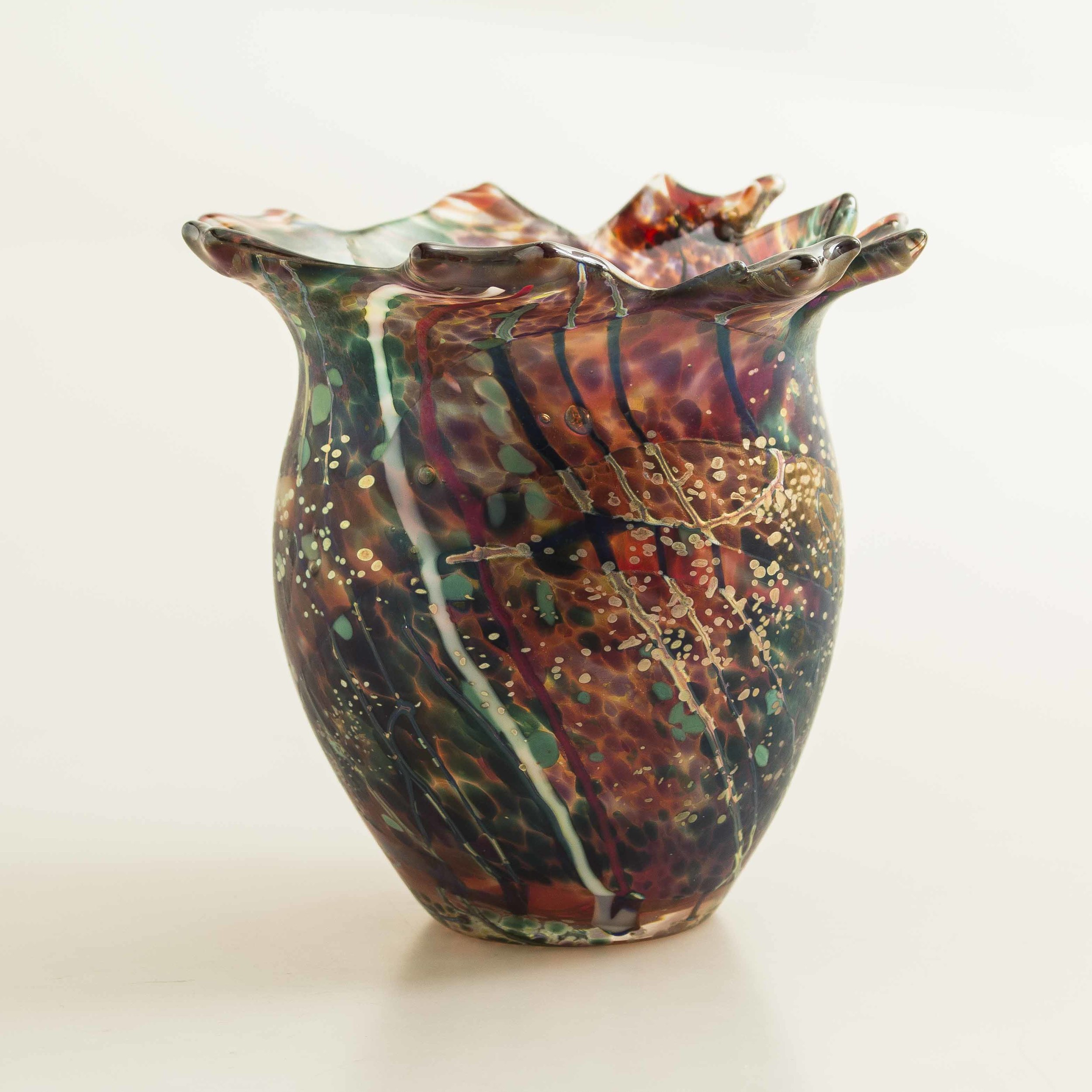 Tim Lazer (Sacramento, 20th c) Art Glass Vase | Witherell's Auction House