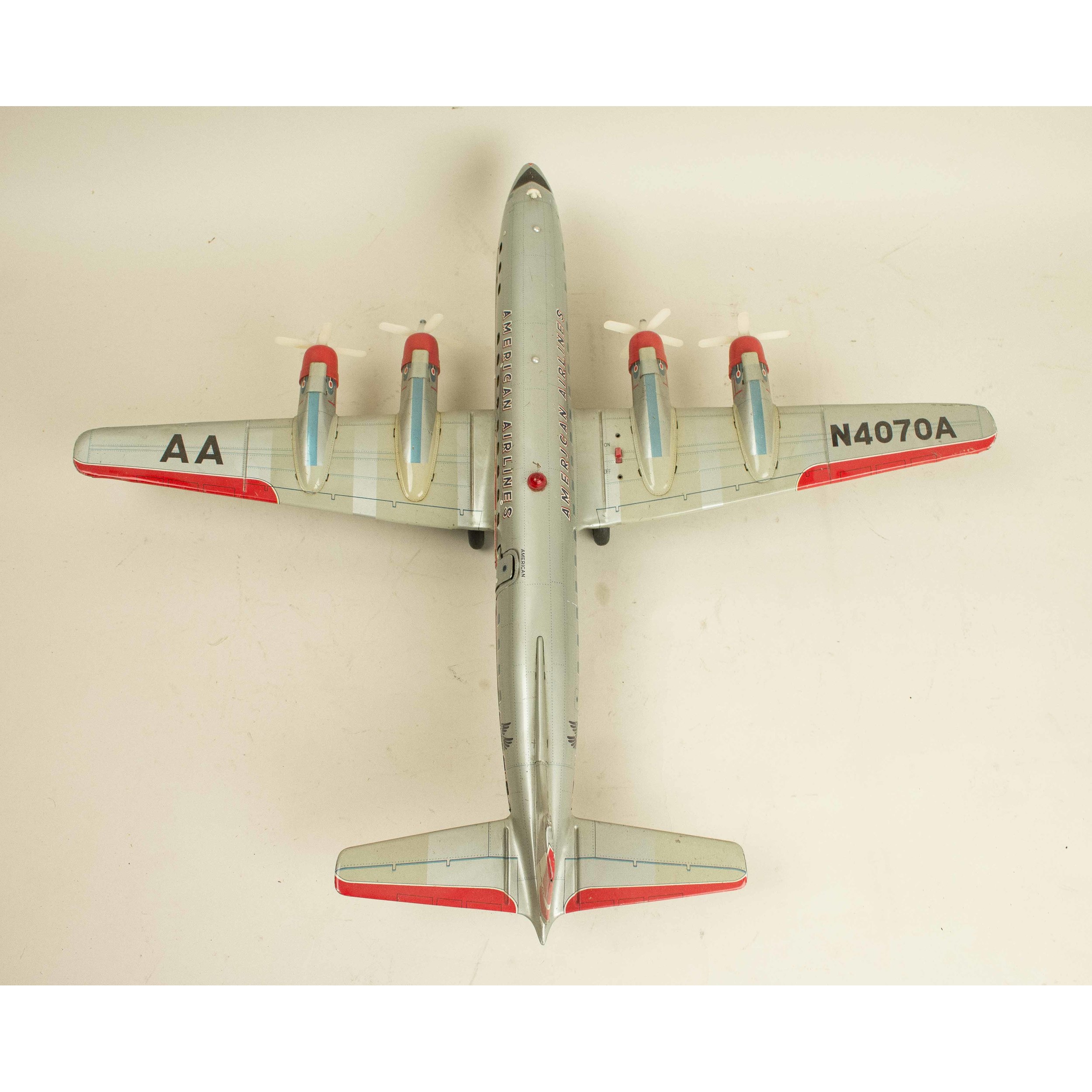 American Airlines Toy Airplane | Witherell's Auction House