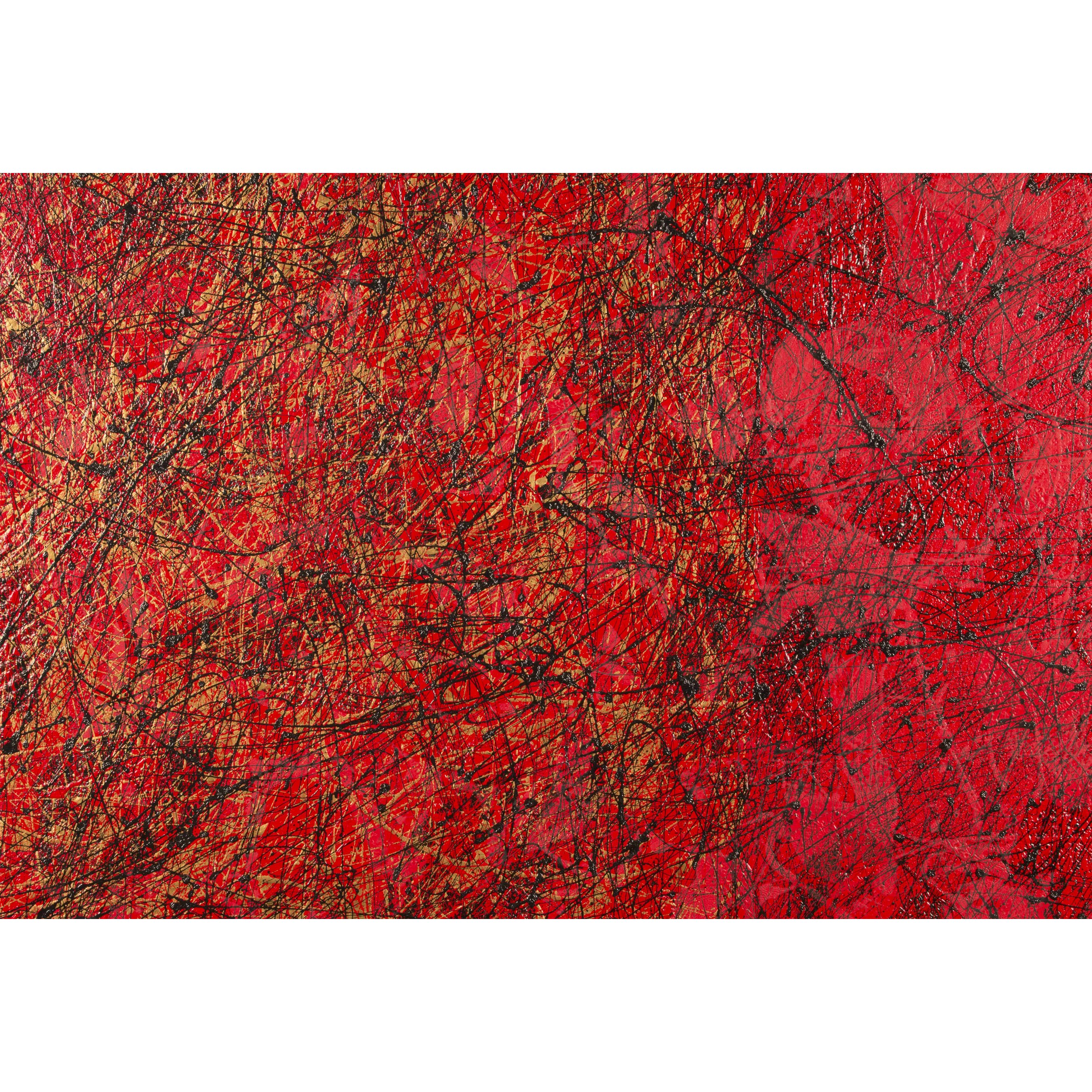 Janice Griffith Painting "Red Crossing" | Witherell's Auction House