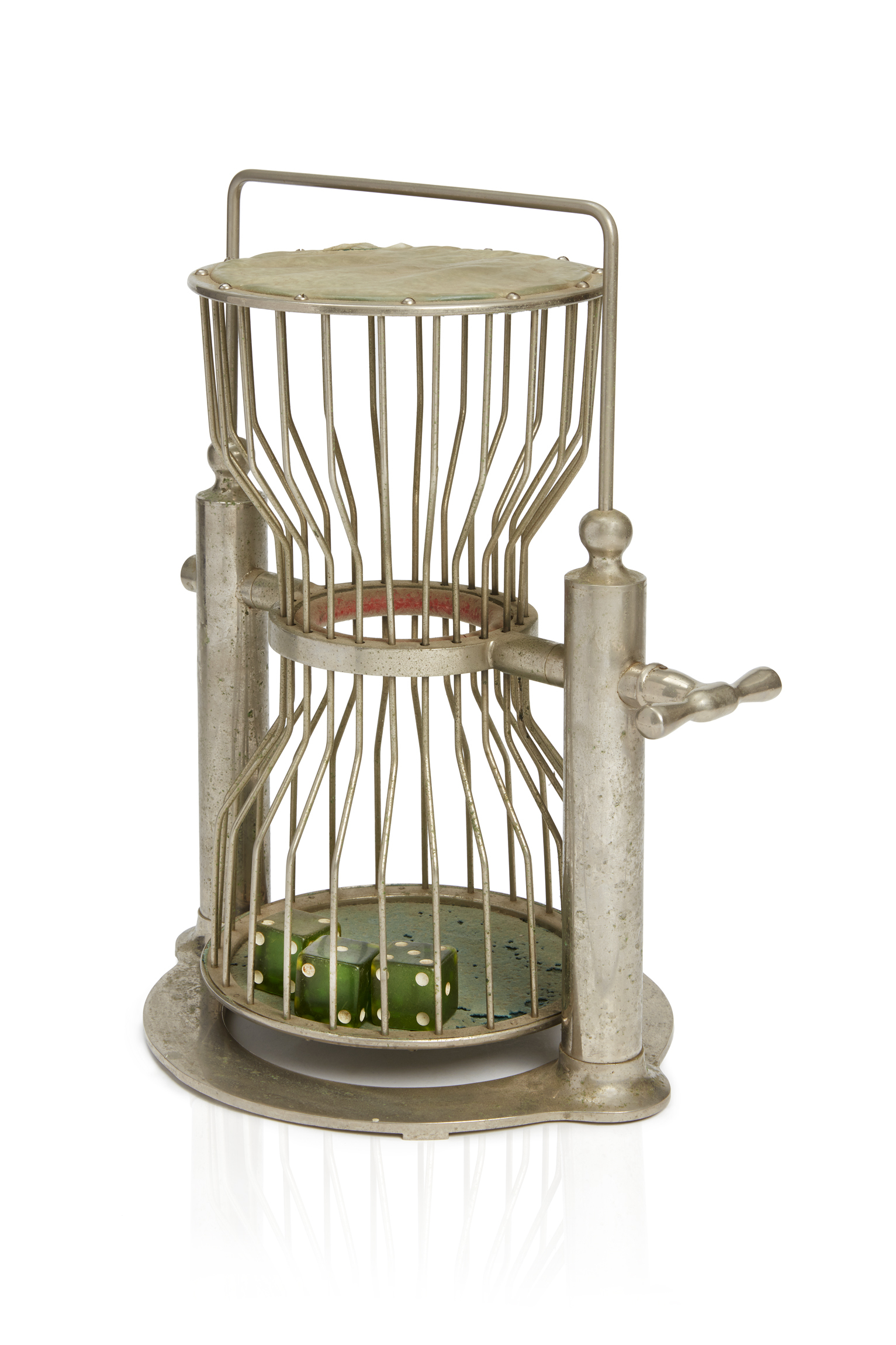 Chuck-a-Luck Dice Cage | Witherell's Auction House