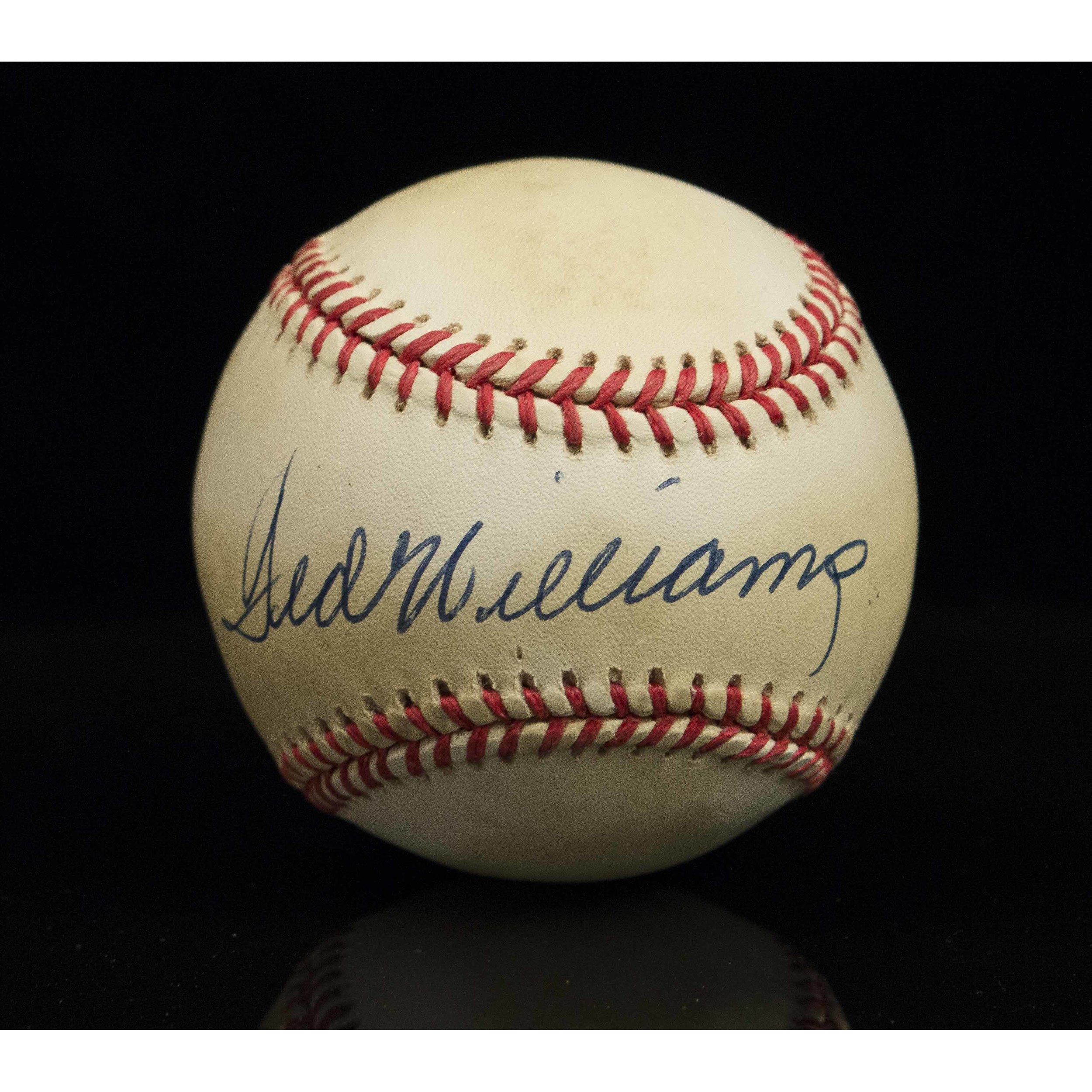 Ted Williams Autographed Baseball | Witherell's Auction House