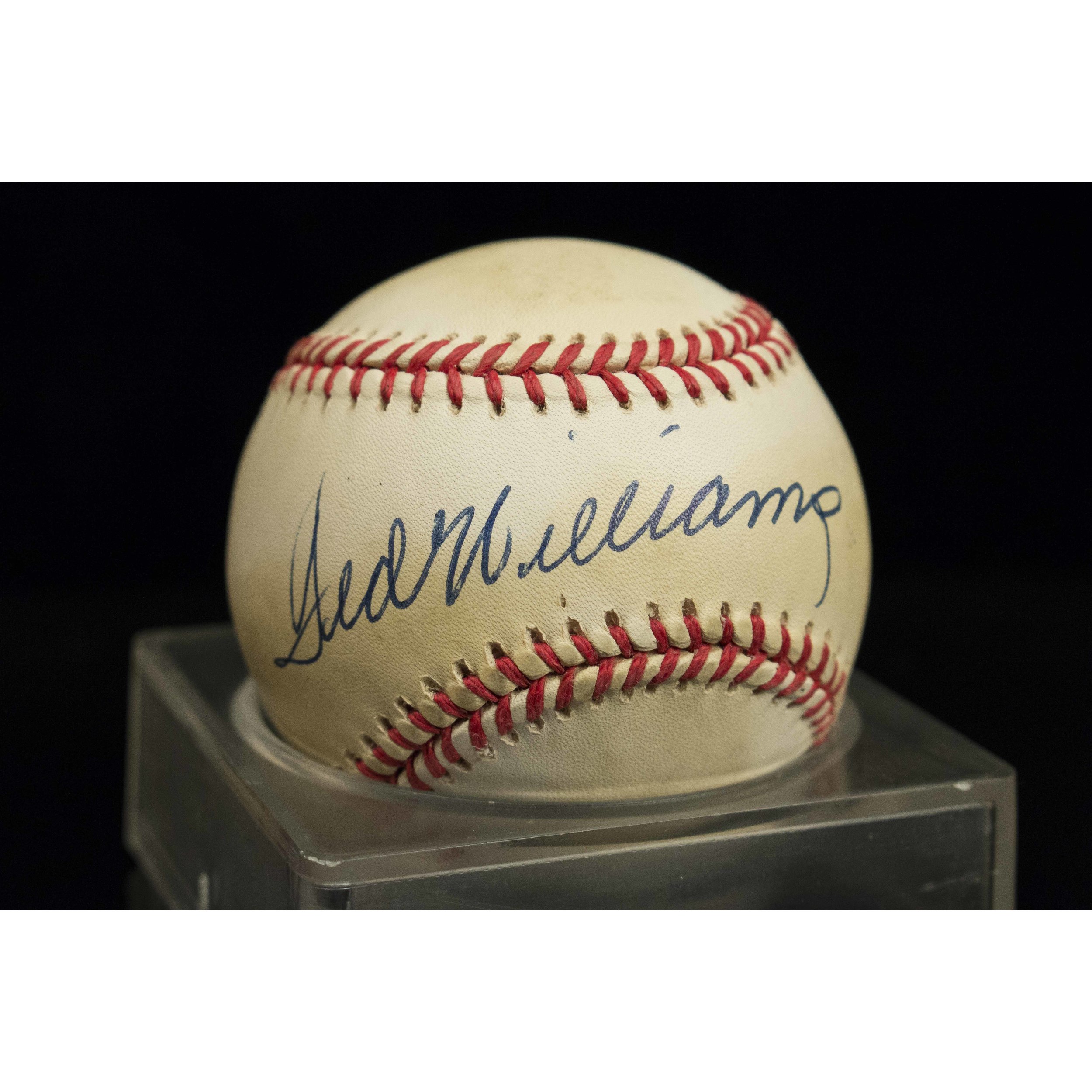 Ted Williams Autographed Baseball | Witherell's Auction House