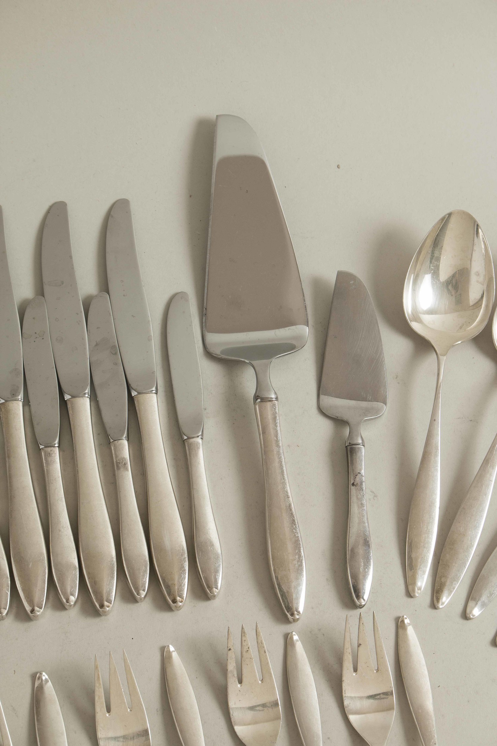 Towle Sterling Flatware Set, RSVP Pattern | Witherell's Auction House