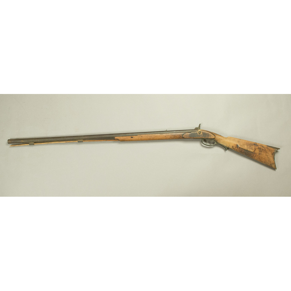 Antique Percussion Plains Rifle | Witherell's Auction House
