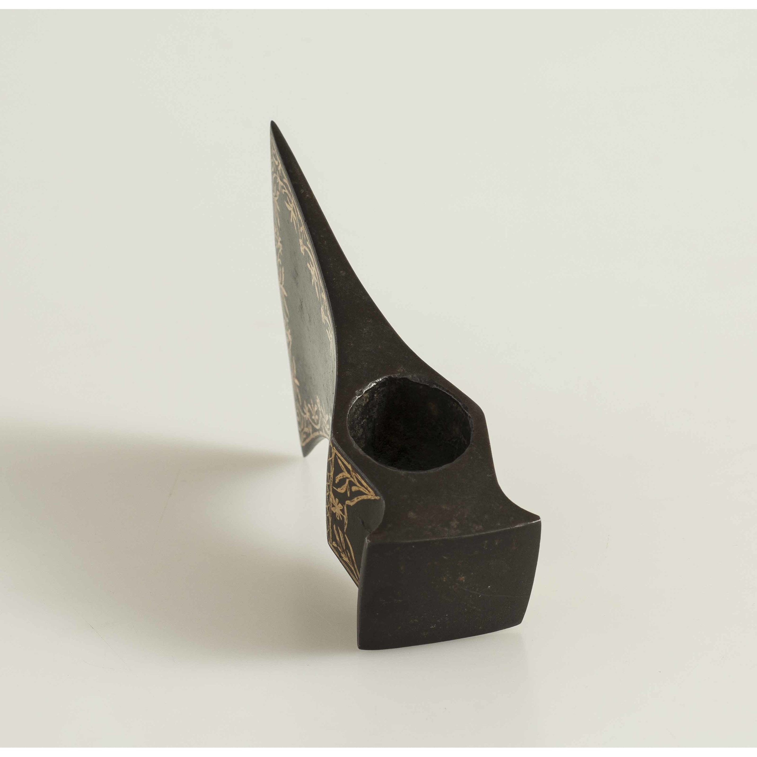 18th c Persian Tabarzin Axe Head | Witherell's Auction House