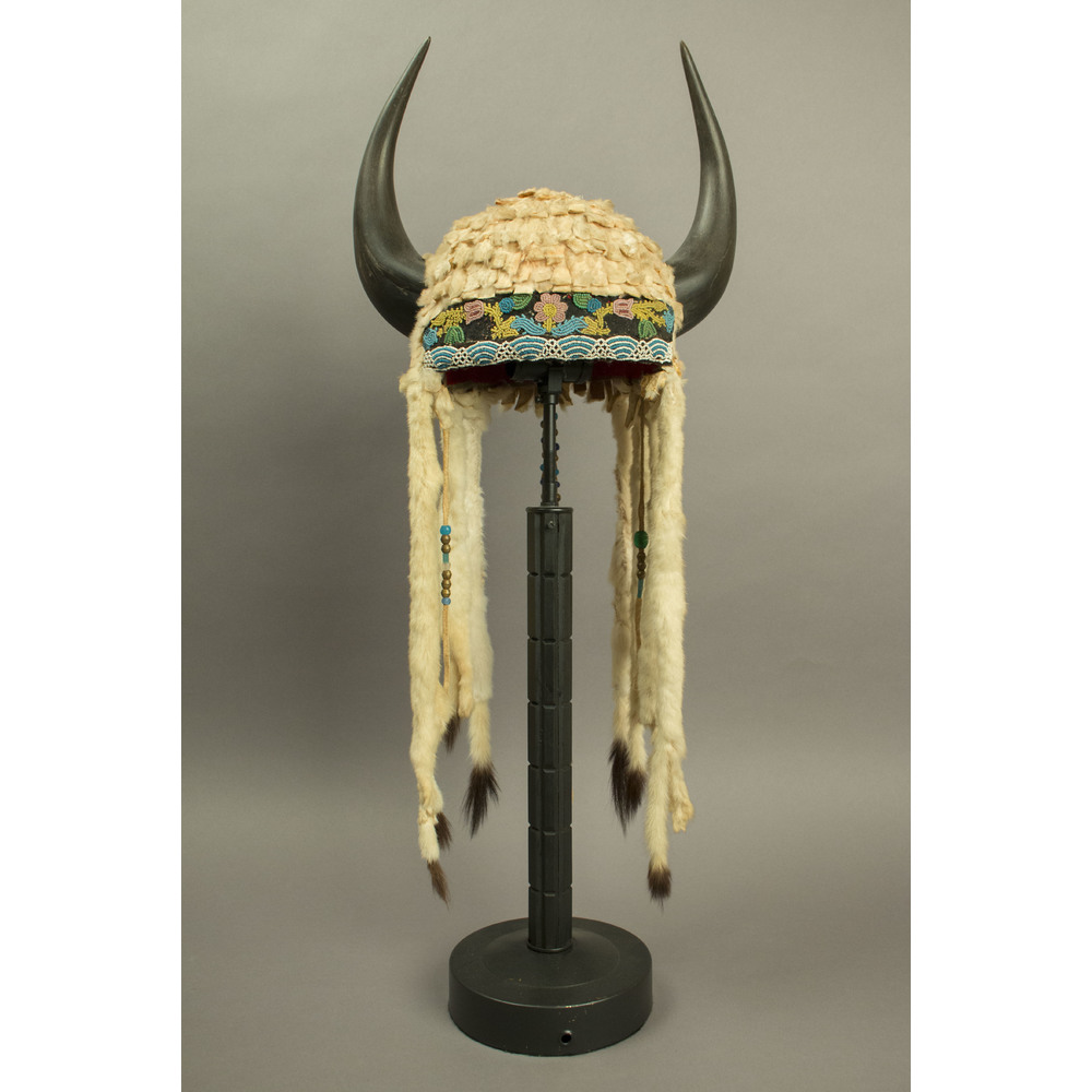 Indian Headdress on Stand | Witherell's Auction House