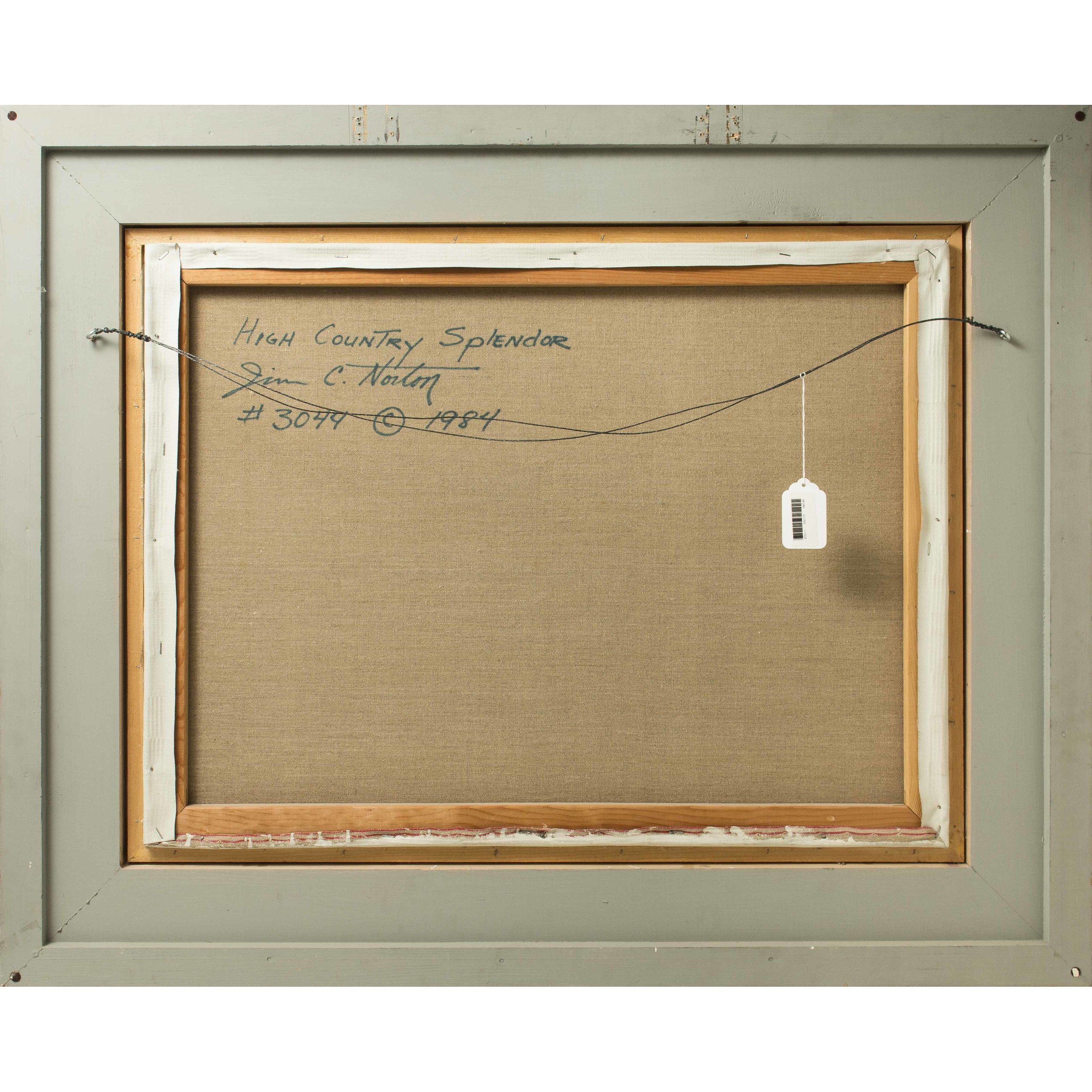 Jim Norton Painting, "High Country Splendor, 1984" | Witherell's ...