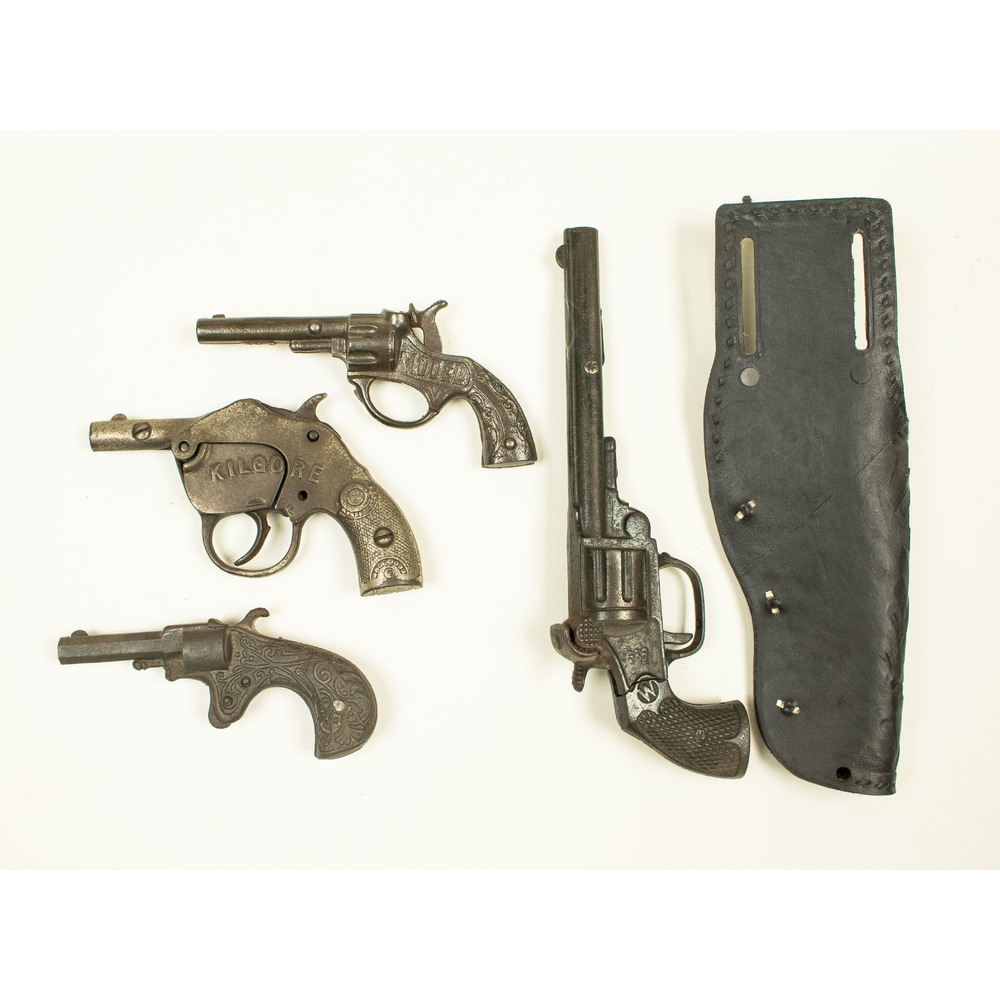 16 Assorted Cap Guns Including a Long Rifle | Witherell's Auction House