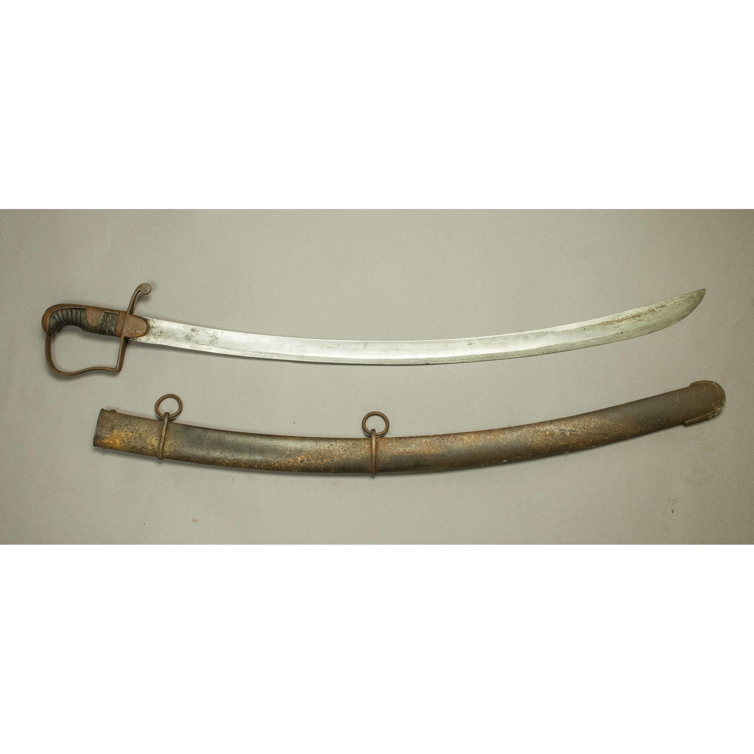 Model 1796 British Cavalry Saber by Woolley & Co. | Witherell's Auction ...