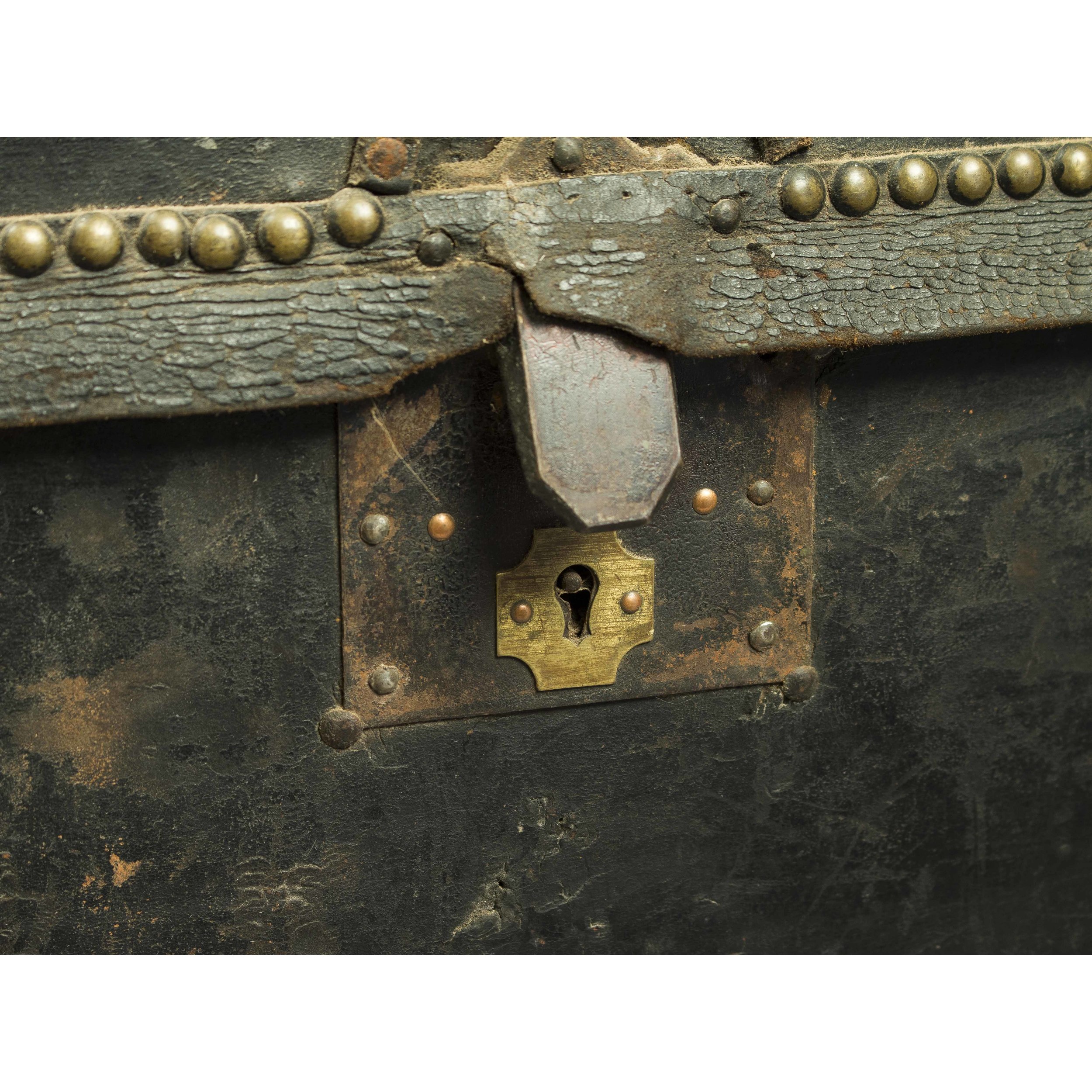 Civil War Era Trunk Inscribed "Allegheny Arsenal, 1861" | Witherell's ...