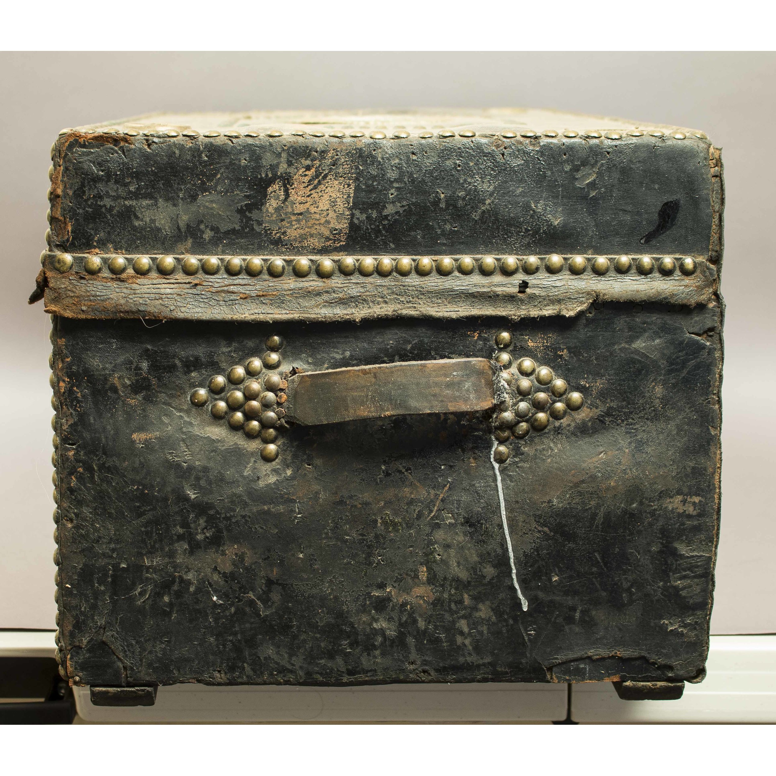 Civil War Era Trunk Inscribed "Allegheny Arsenal, 1861" | Witherell's ...