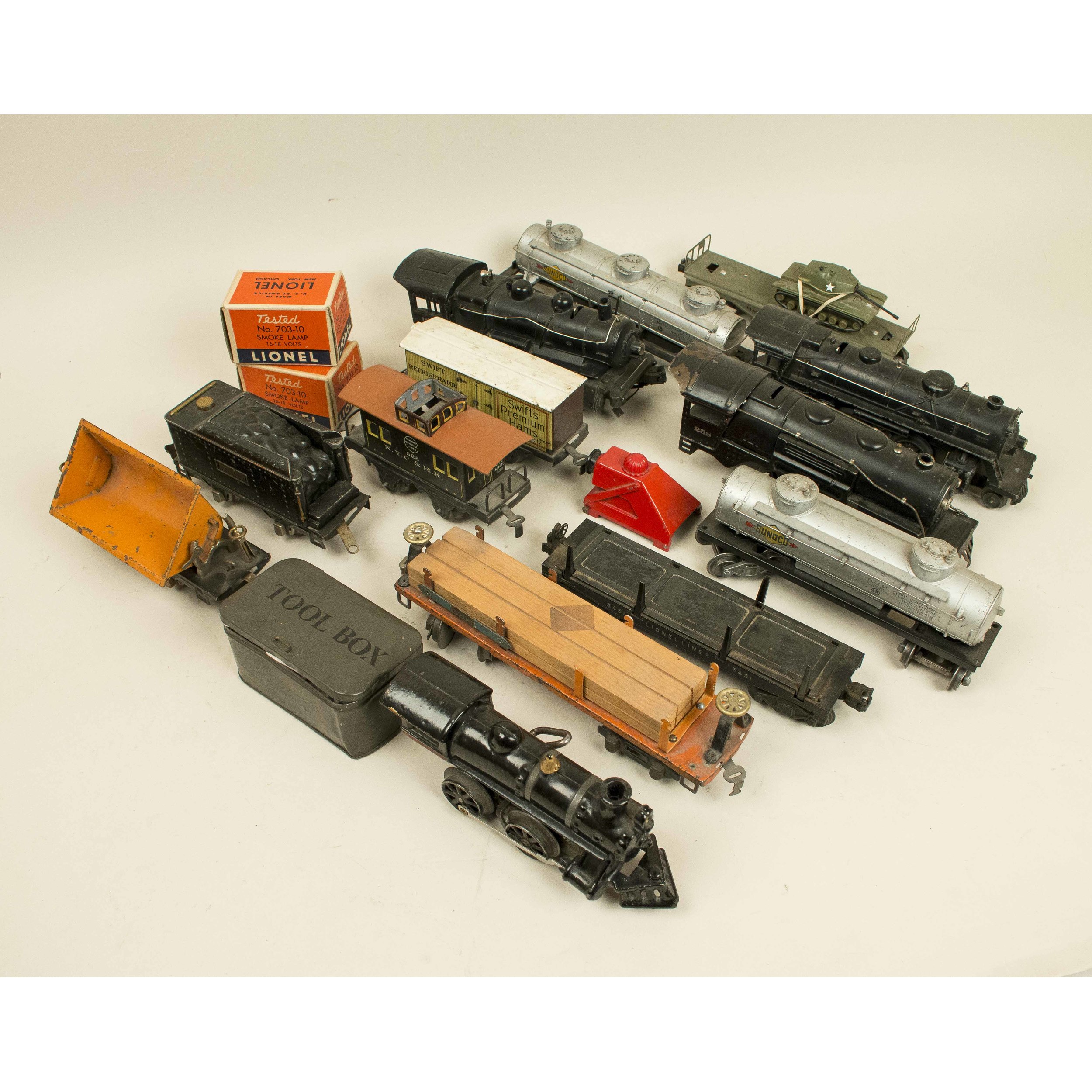 Assorted Trains & Train Parts | Witherell's Auction House