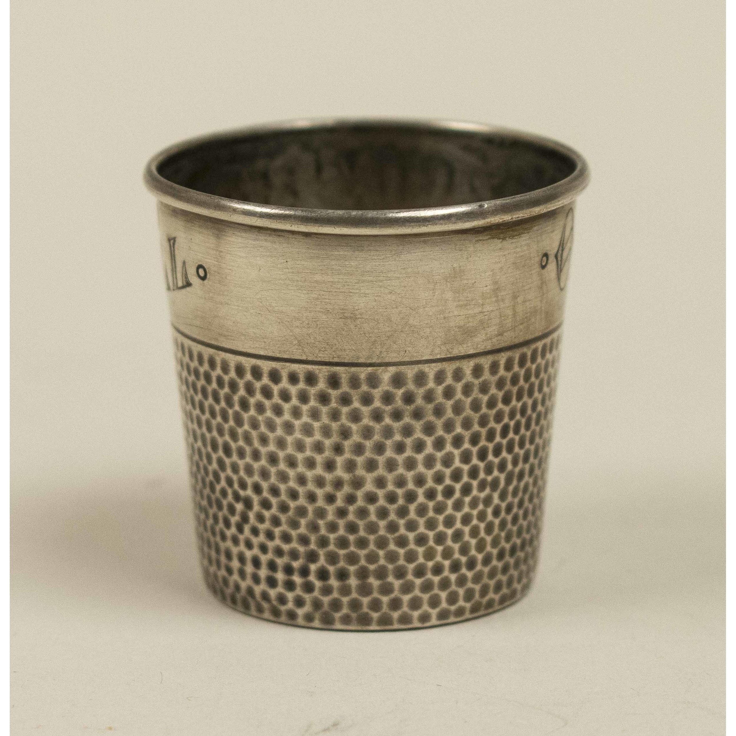Silver Shot Glass | Witherell's Auction House