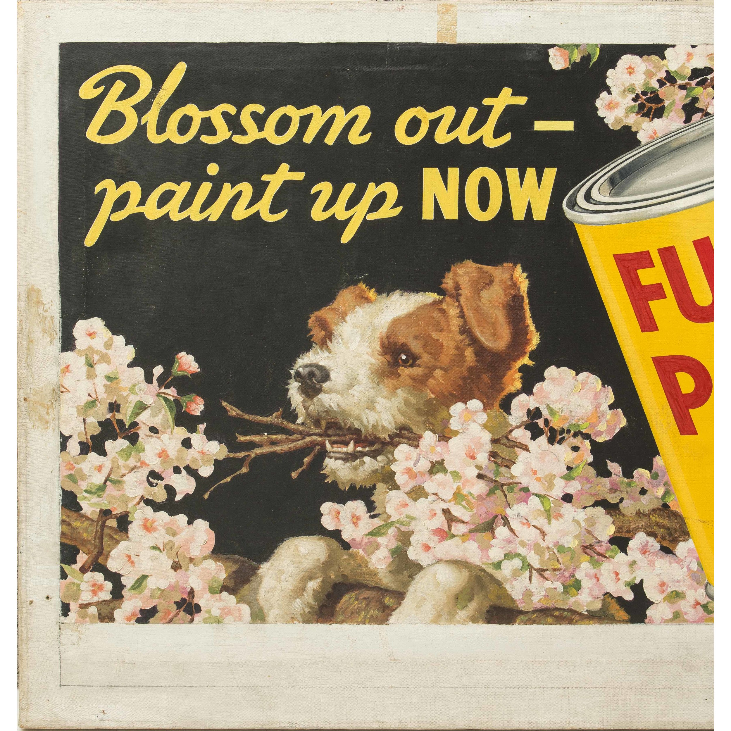 Original Frederic Stanley (1892-1967) Painting for Fuller Paints ...