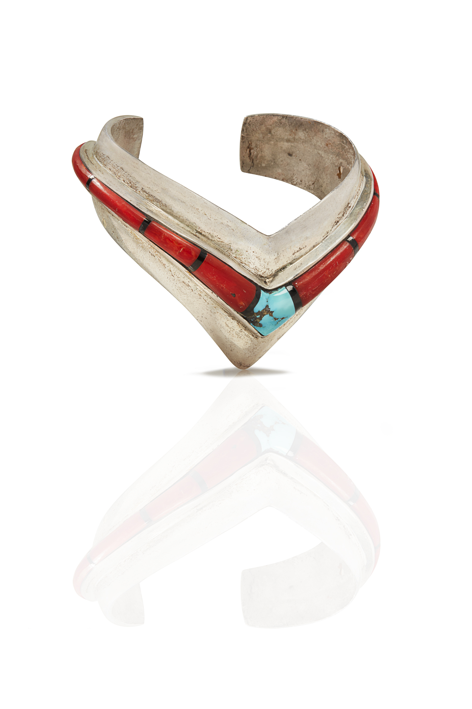 Ben Nighthorse Sterling Cuff | Witherell's Auction House