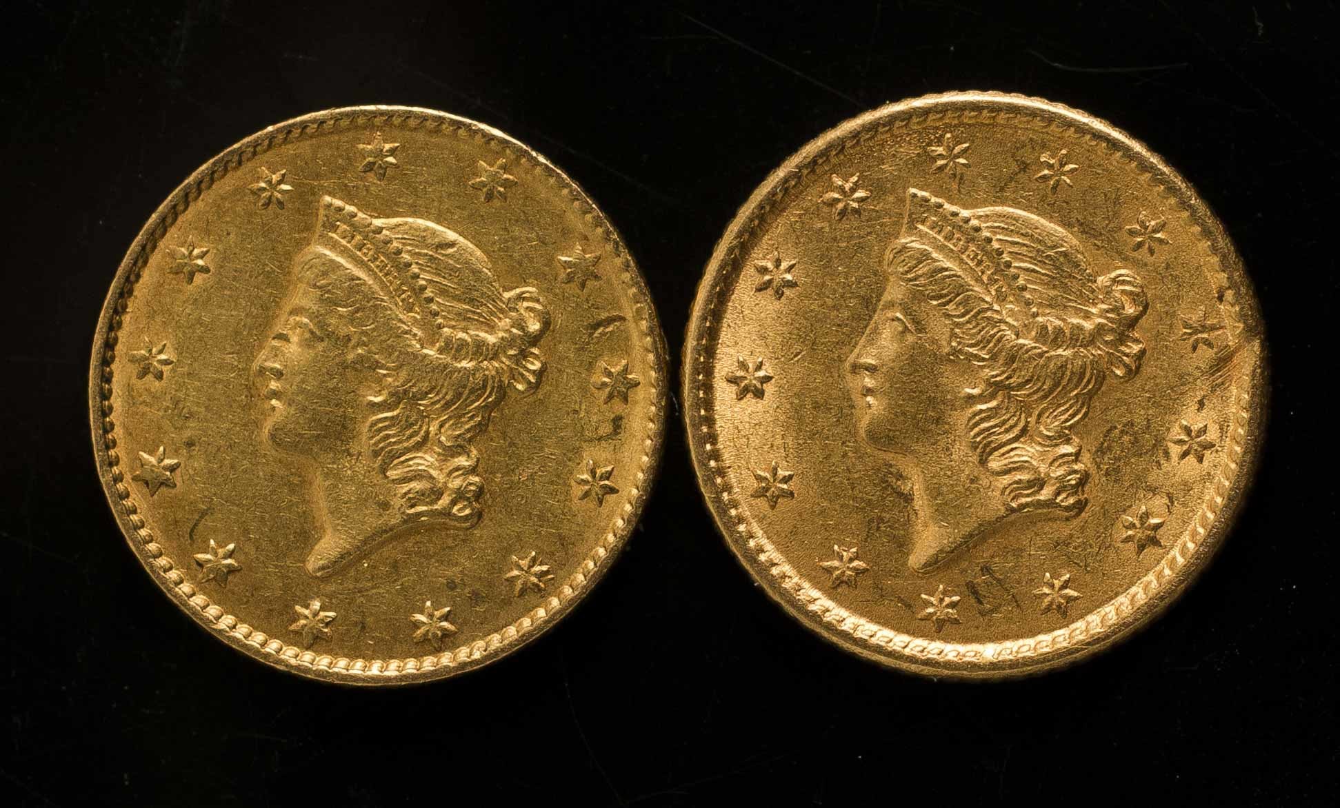 Three Gold Coins | Witherell's Auction House