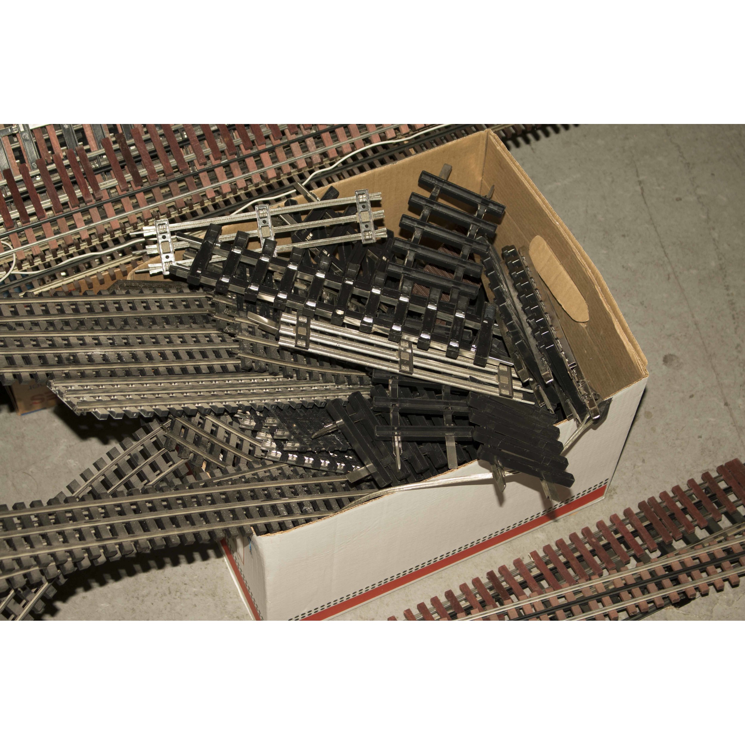 Two Boxes of Train Tracks | Witherell's Auction House