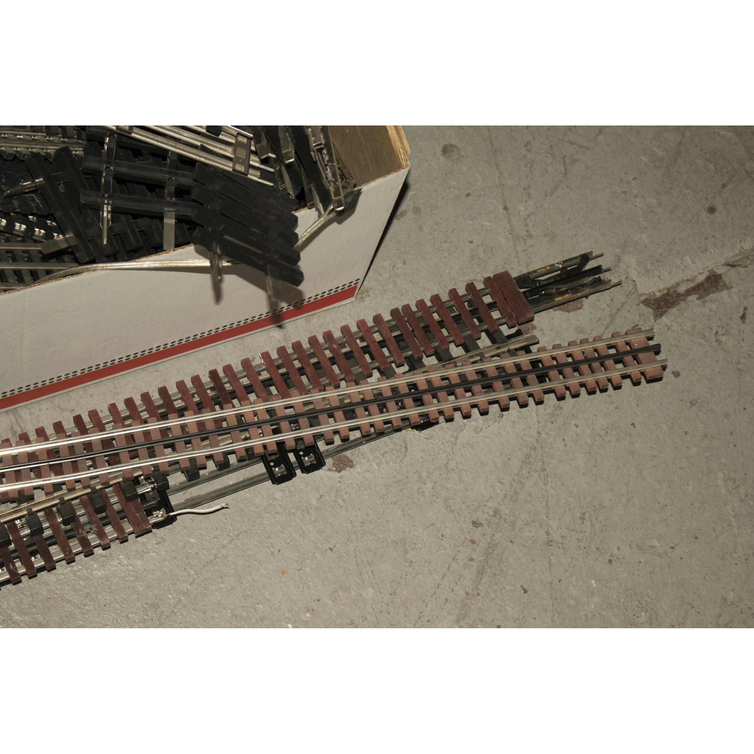 Two Boxes of Train Tracks | Witherell's Auction House