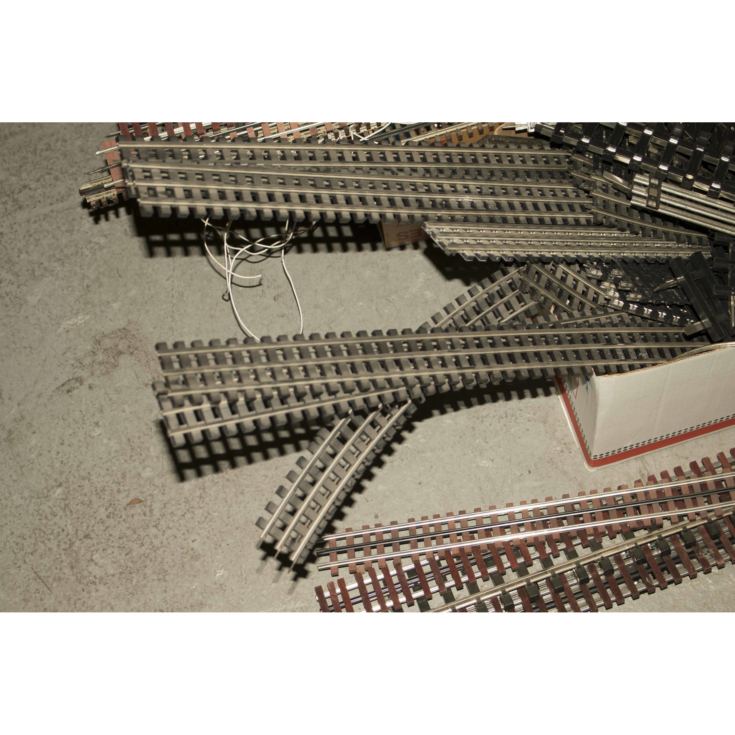 Two Boxes of Train Tracks | Witherell's Auction House