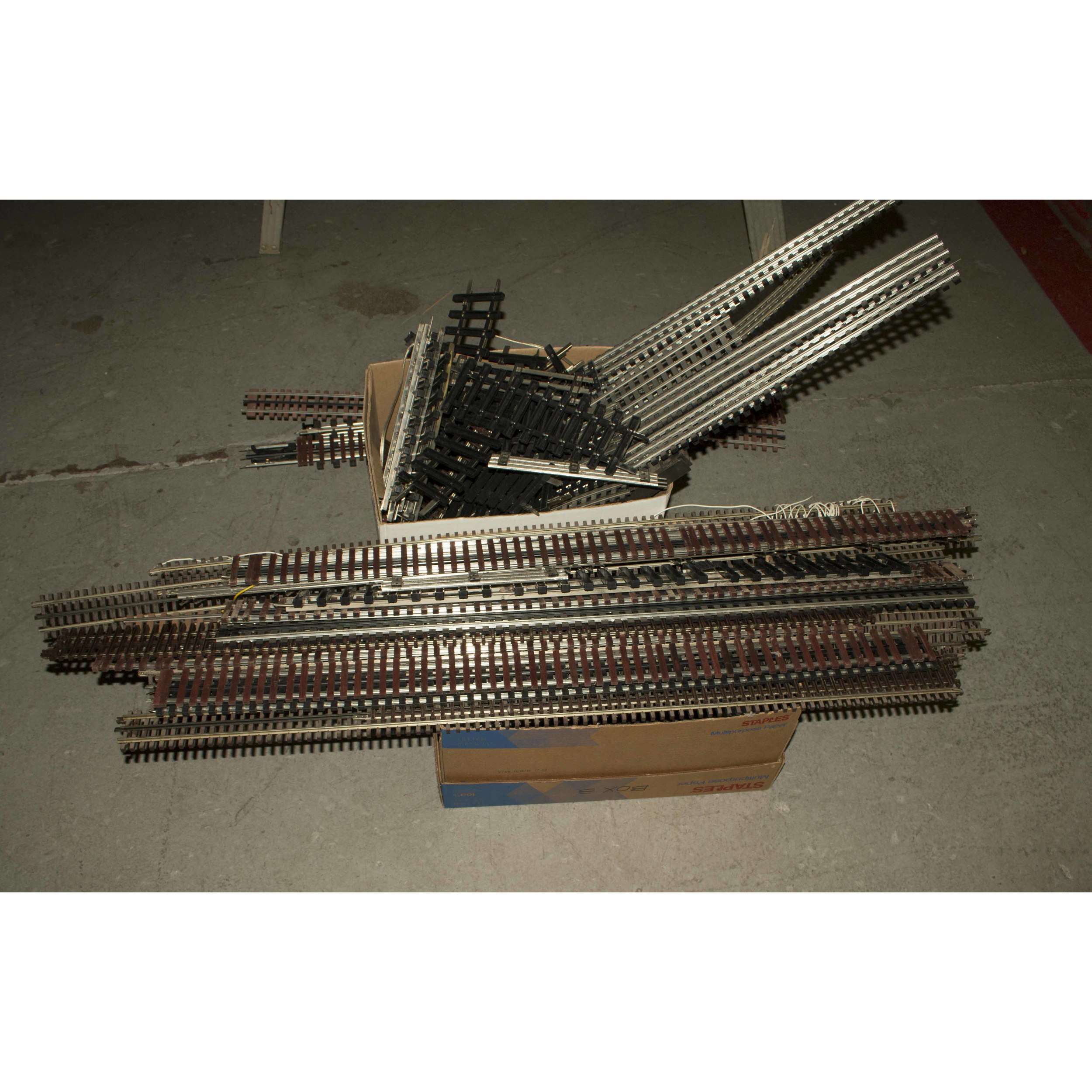 Two Boxes of Train Tracks | Witherell's Auction House