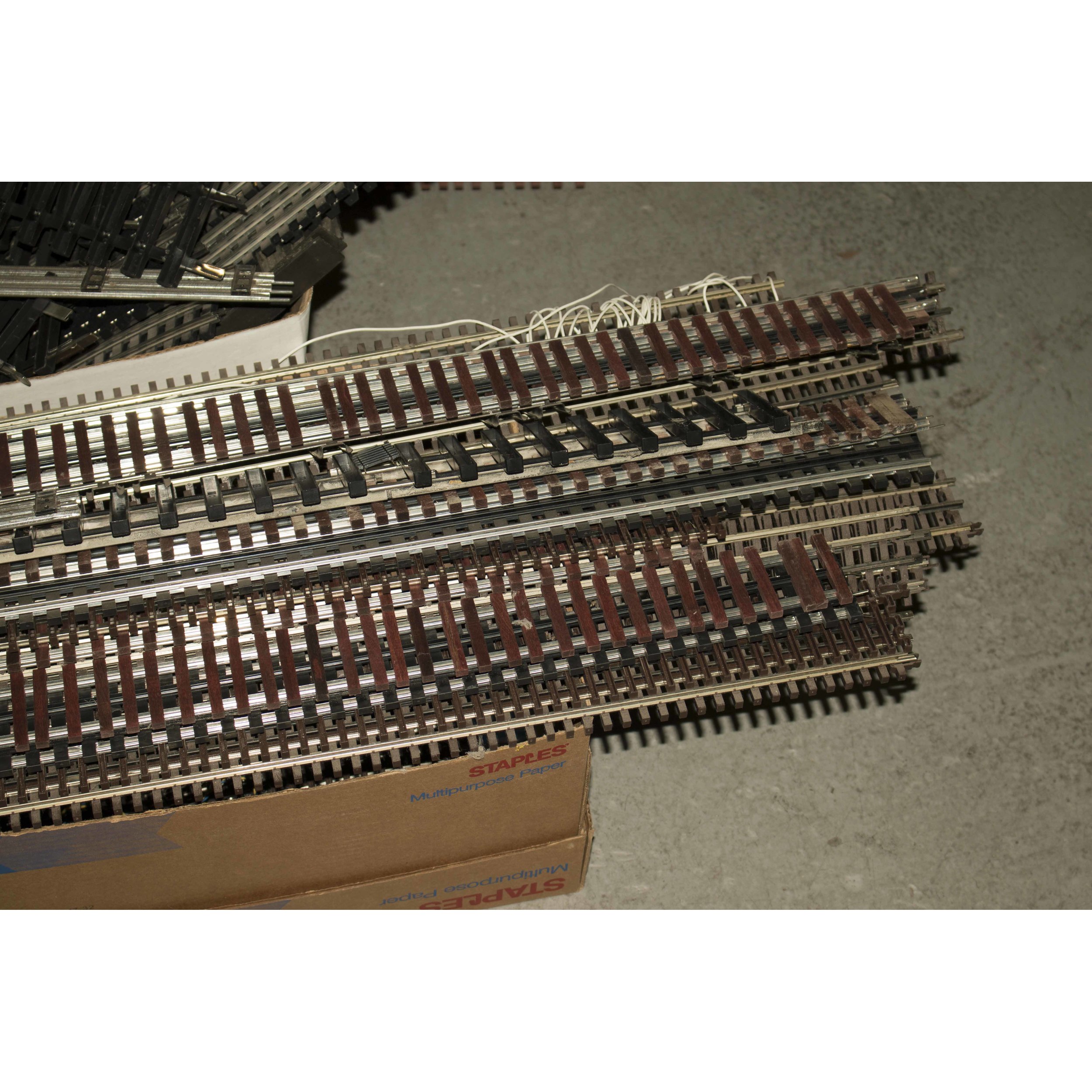 Two Boxes of Train Tracks | Witherell's Auction House