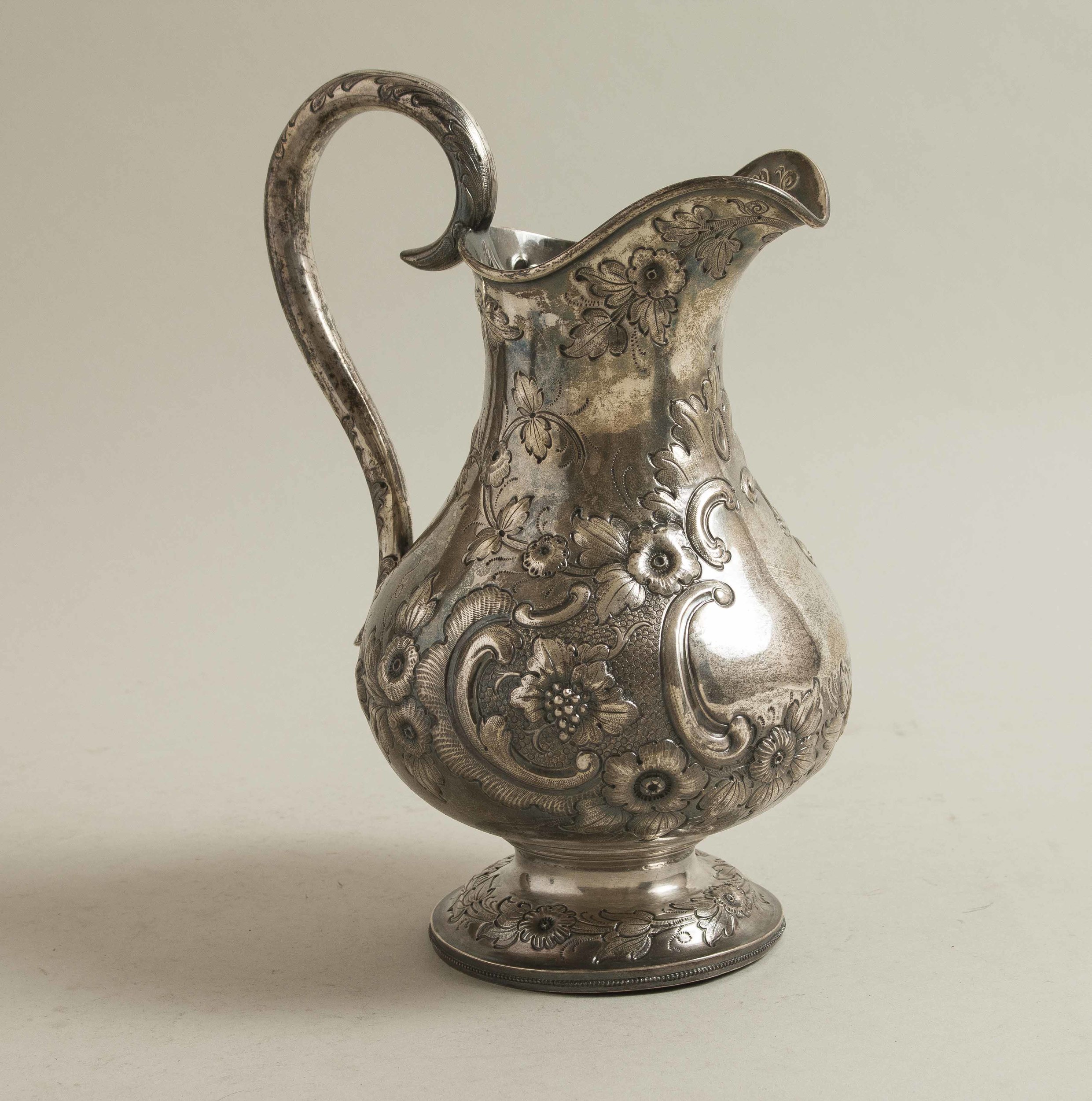 George Sharp Silver Pitcher for Bailey & Co | Witherell's Auction House