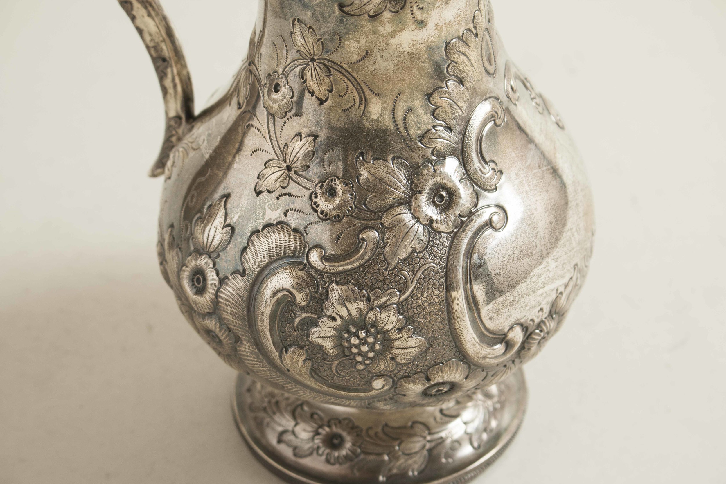 George Sharp Silver Pitcher for Bailey & Co | Witherell's Auction House