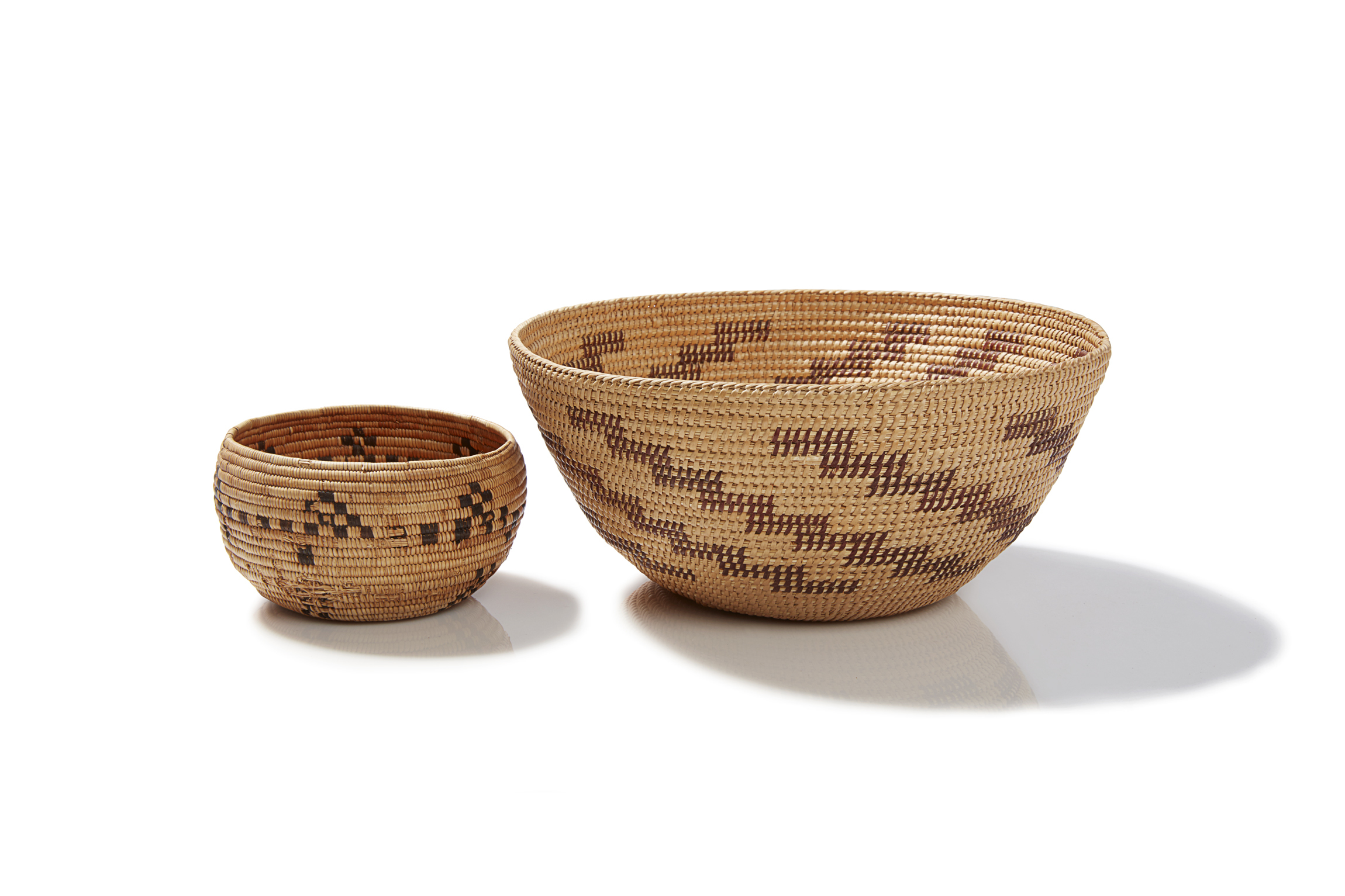Two Native American Mono Baskets | Witherell's Auction House