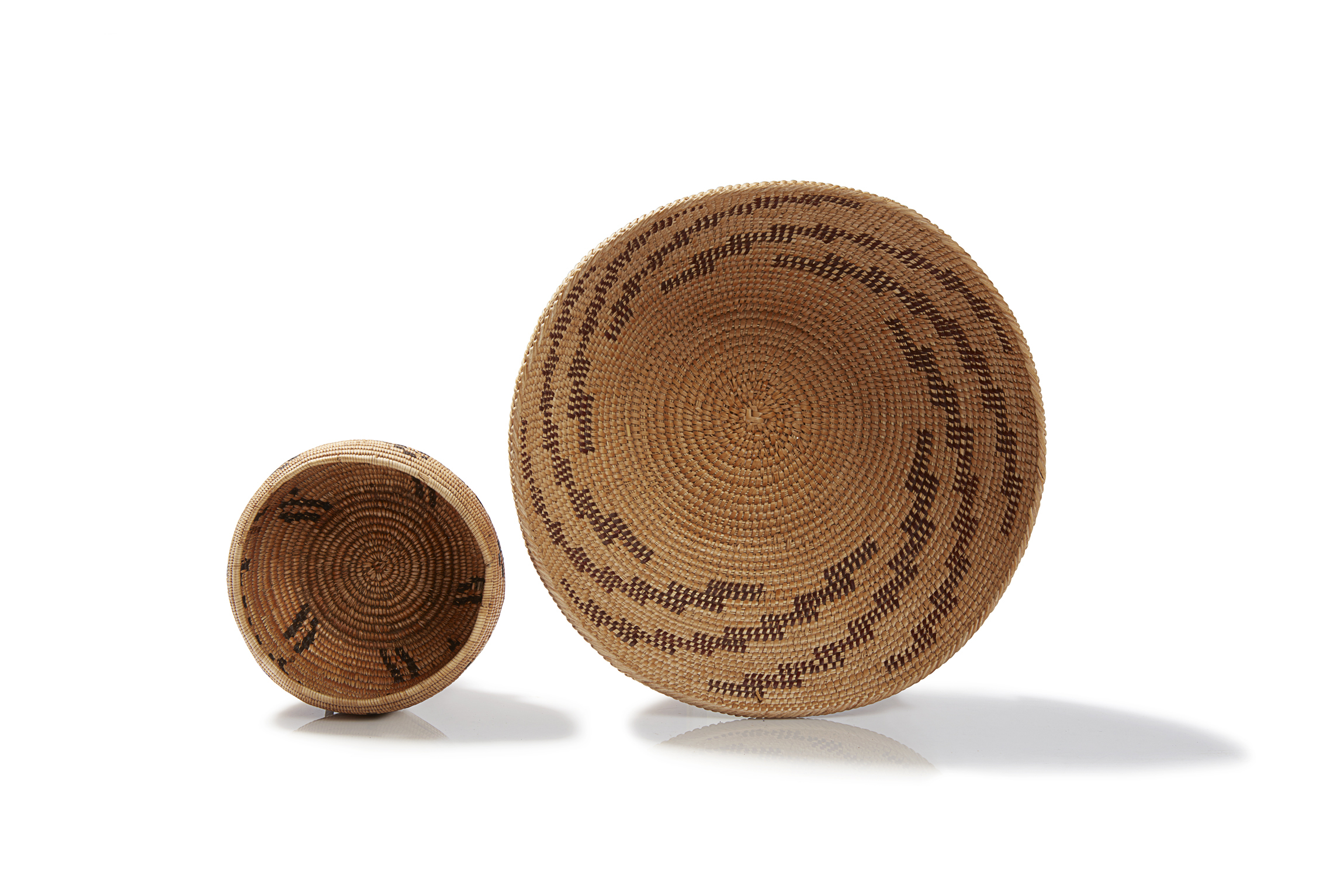 Two Native American Mono Baskets | Witherell's Auction House