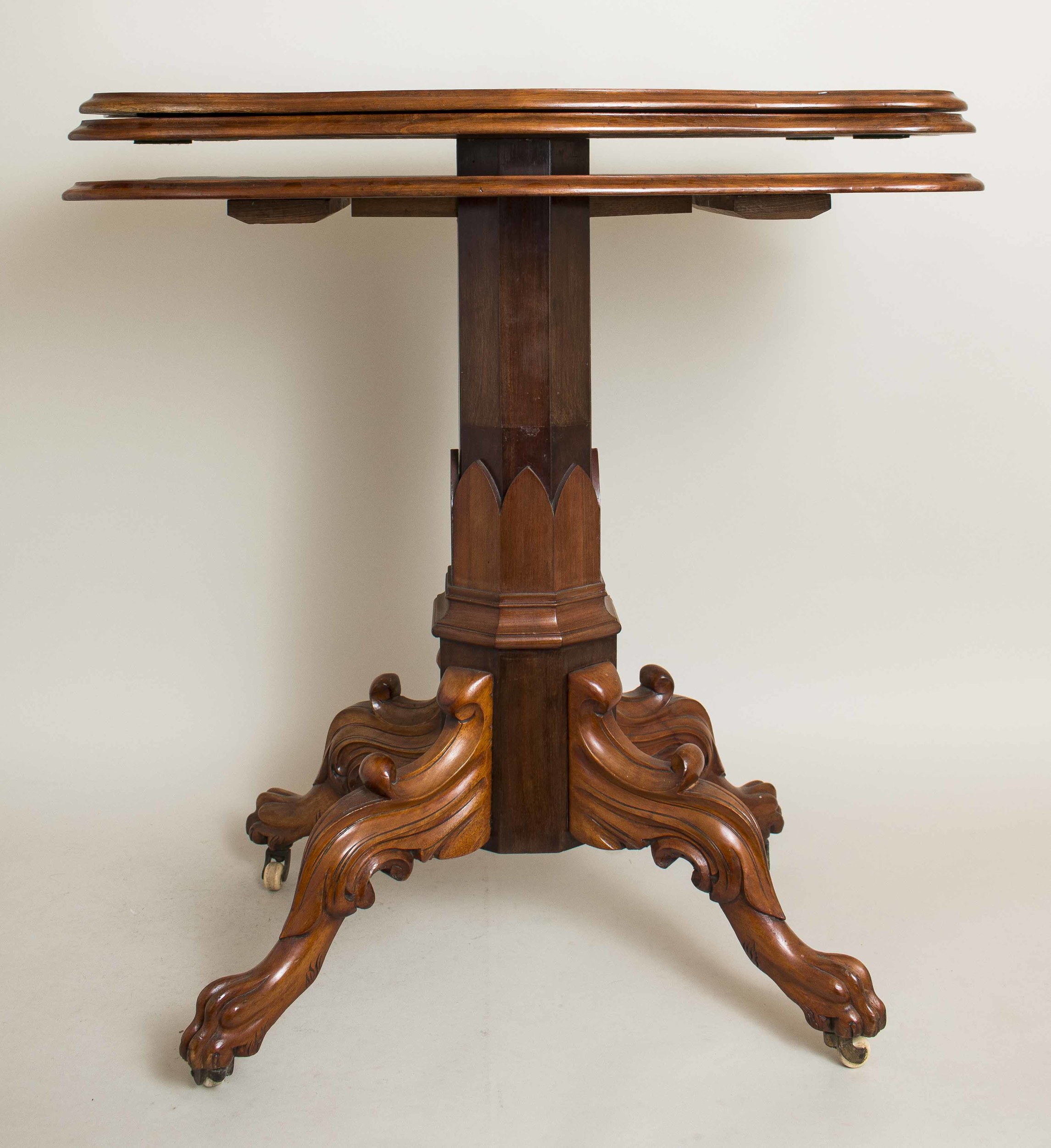 19th Century Walnut Mechanical Table | Witherell's Auction House