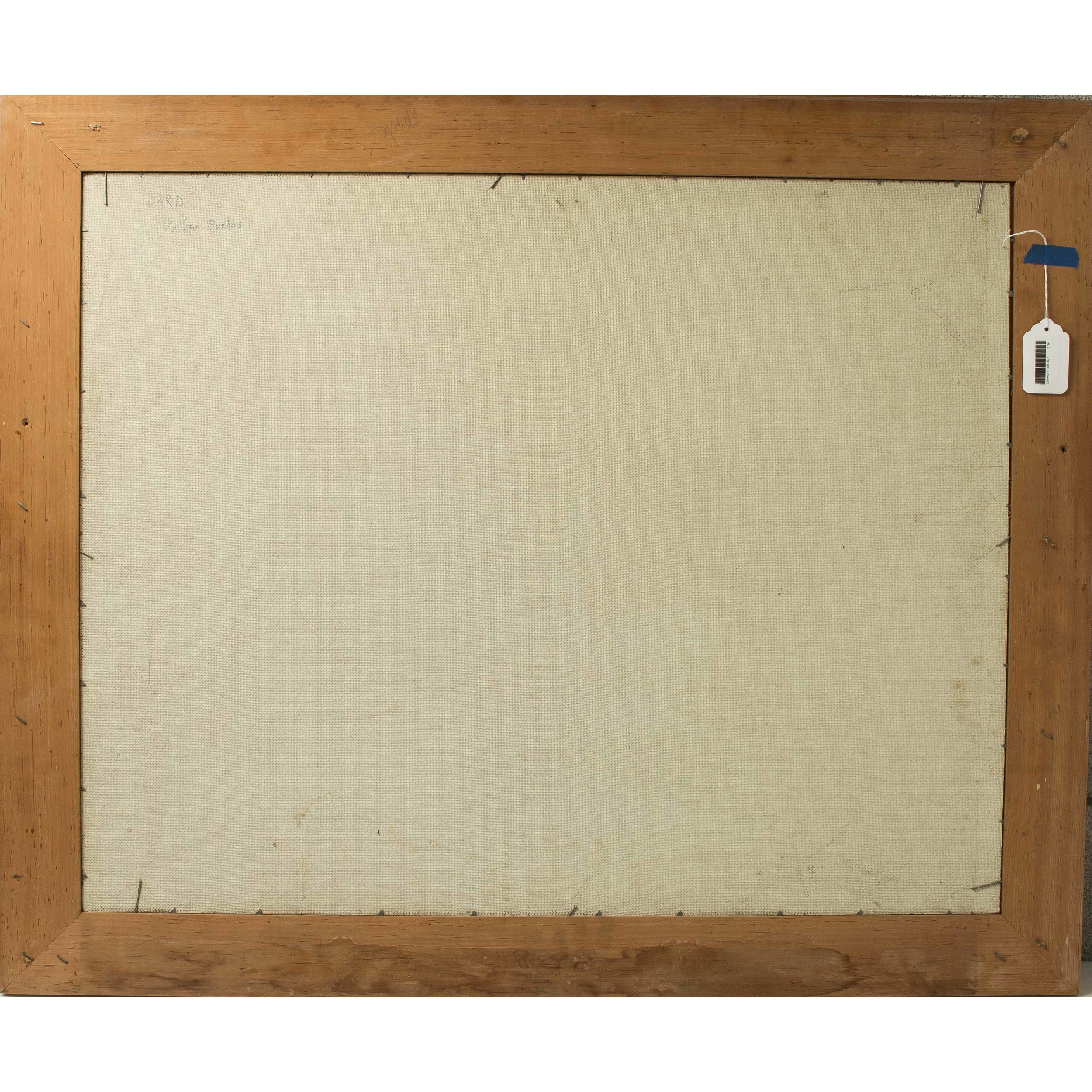 Harold Ward (California, 1889-1973) Painting, "Yellow Bushes ...